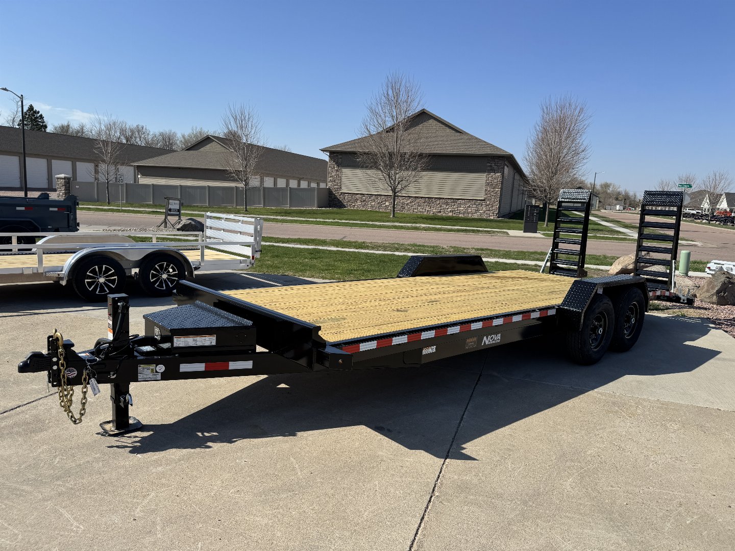 New 2025 Midsota ET8222 15.4k Equipment Trailer | Harrisburg South Dakota