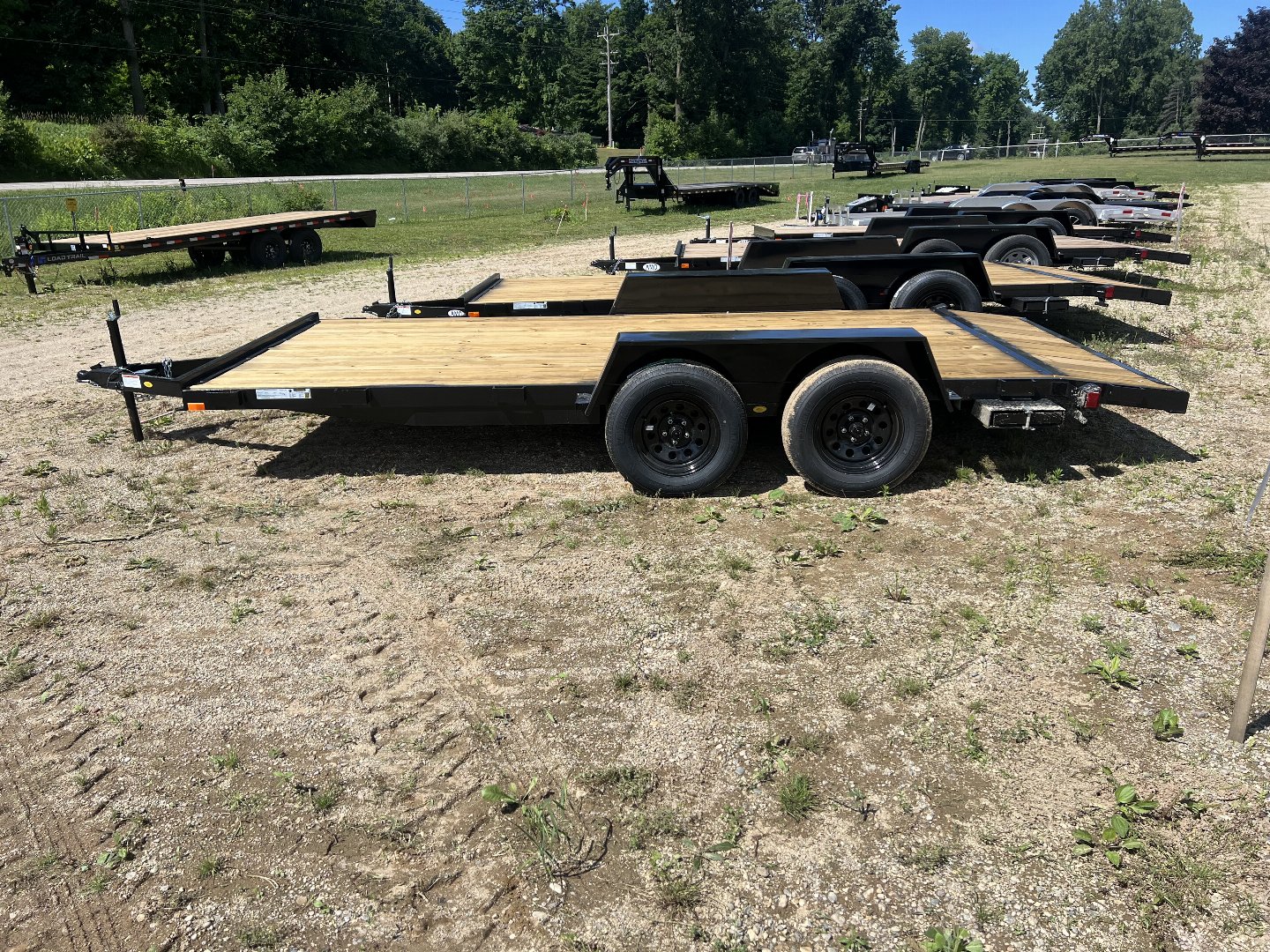 New AMO 82"X16'CAR HAULER TRAILER | Edmore Michigan