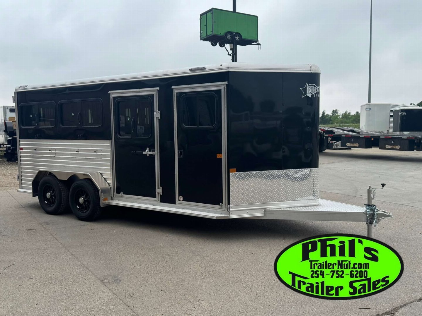 New Frontier Trailers LOW PRO LIVESTOCK TRAILER 6 PEN Stock / Stock ...
