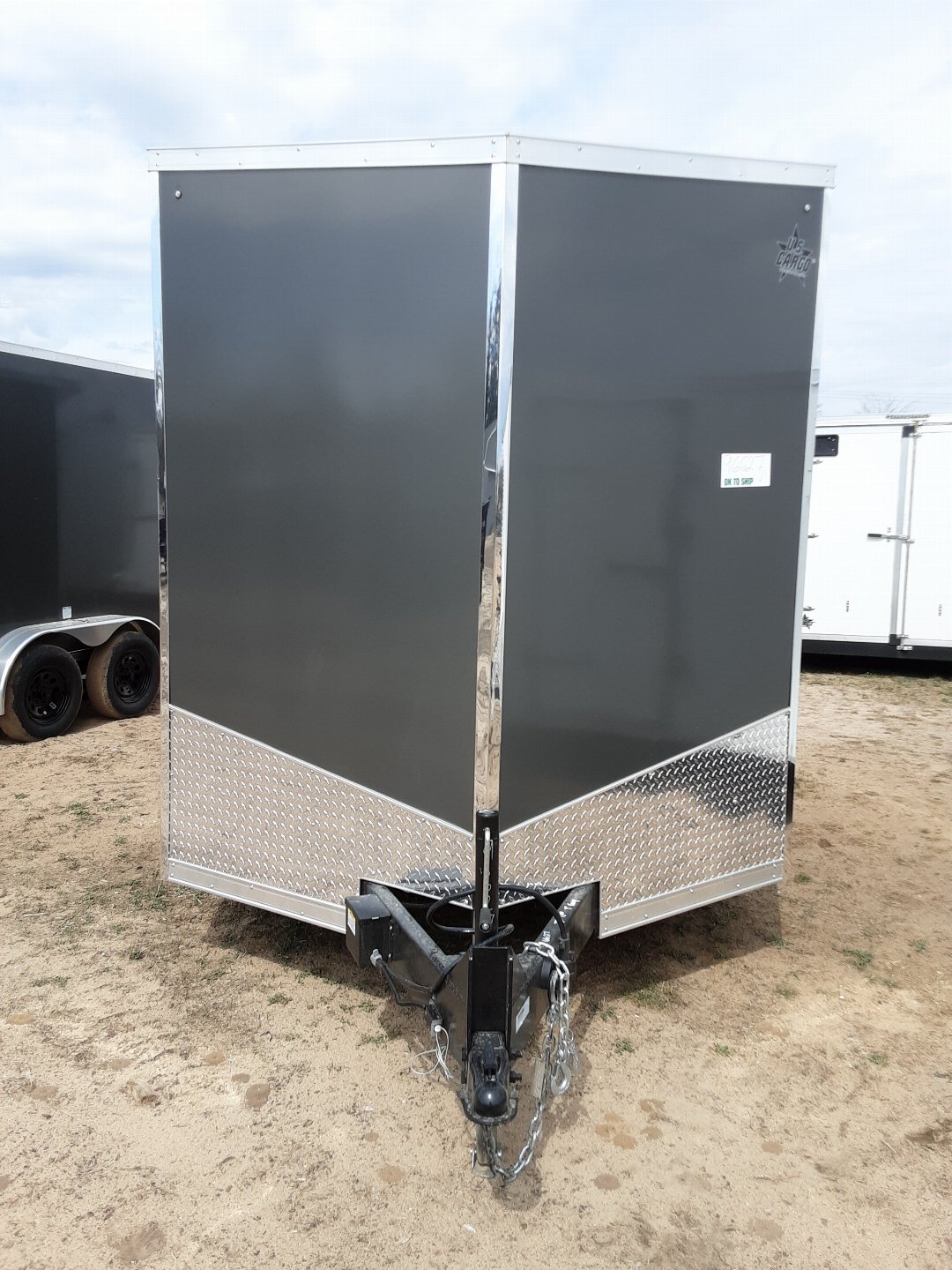 New 2025 Forest River 7X14 W/RAMP 7FT W/SPOILER Cargo / Enclosed ...