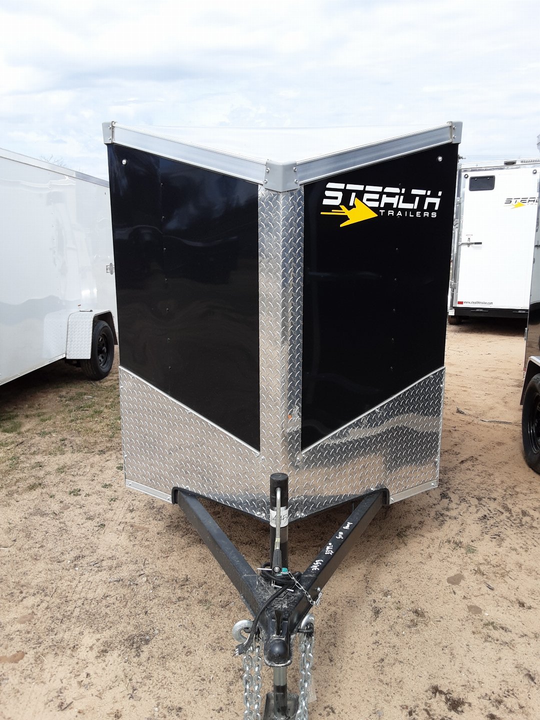 New 2025 Forest River 6X12 W/RAMP 6FT 6IN BLACK Cargo / Enclosed ...