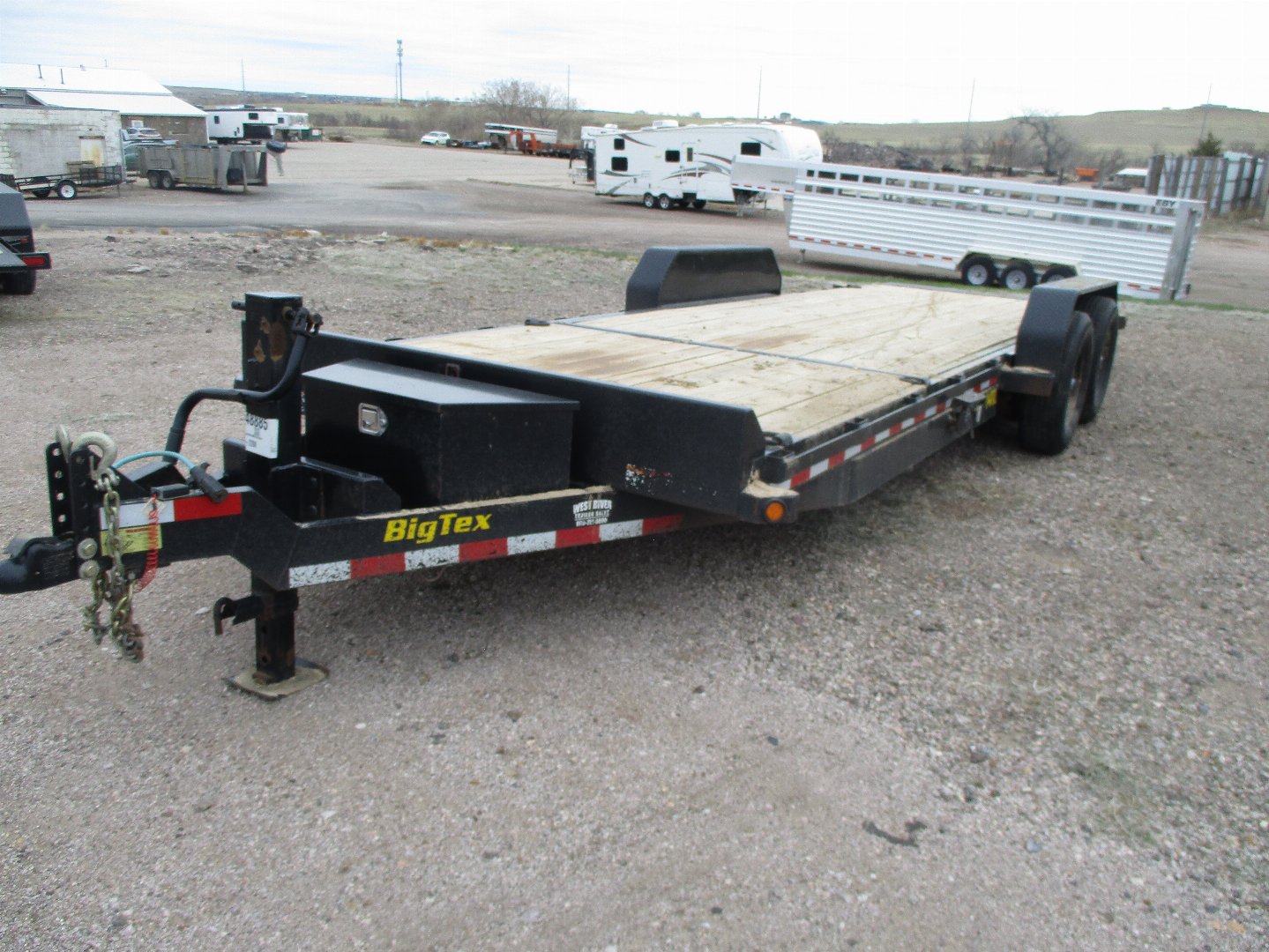 Used 2022 Big Tex Trailers TILTBED Flatbed Trailer 82 X 22 | Rapid City South Dakota