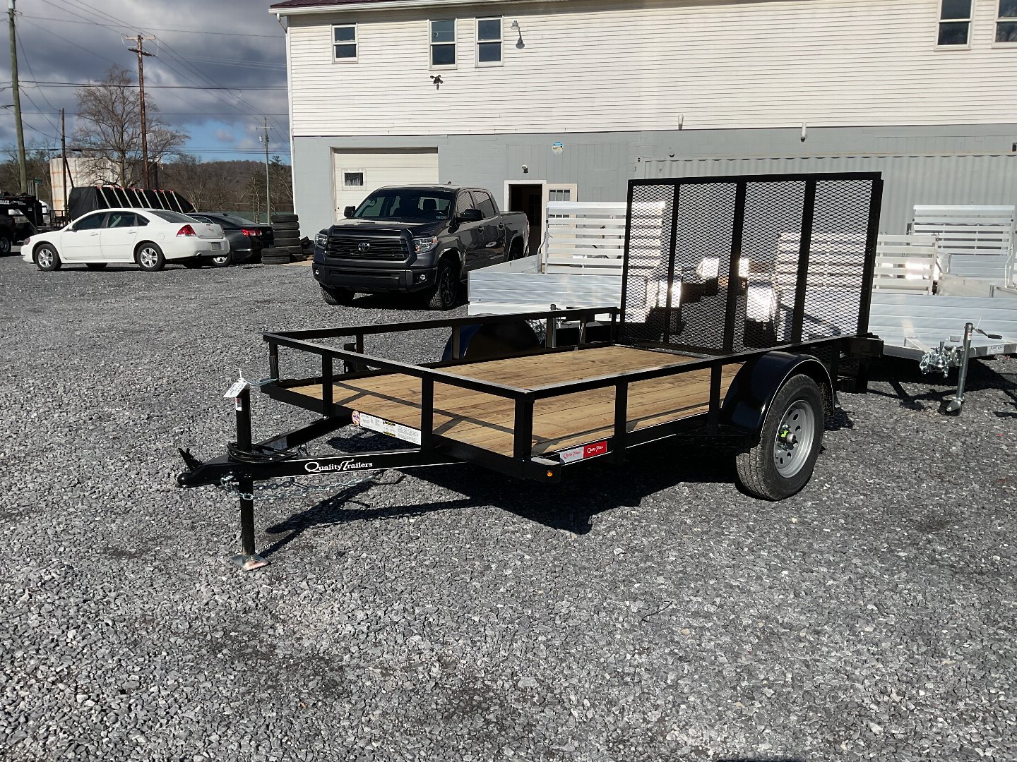 New 2025 Quality Trailers 77"X10' Single-B Utility Trailer 2990# B-3.5K ...