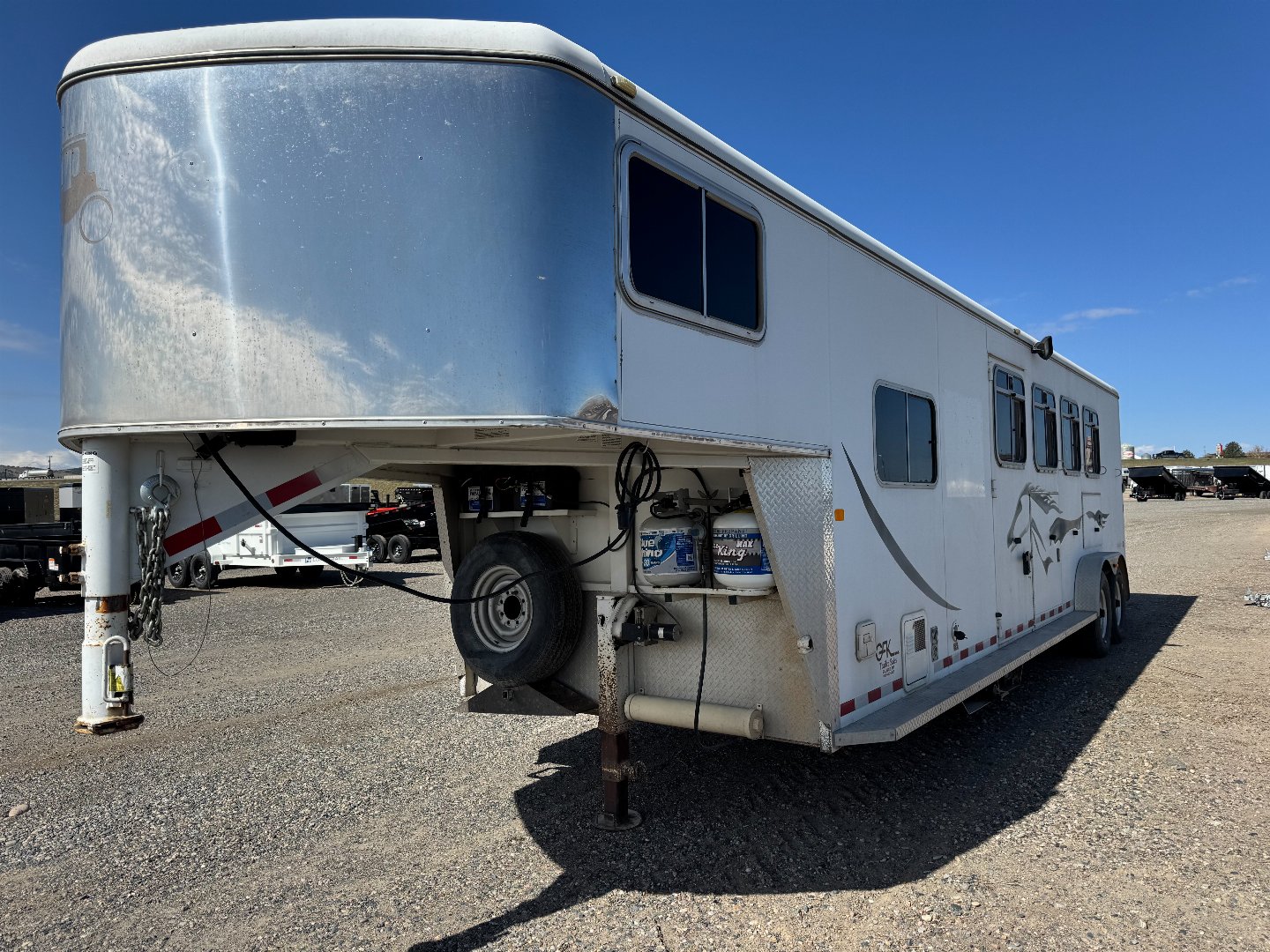 Used 2004 Logan Coach 4H LQ Horse Trailer | Three Forks Montana