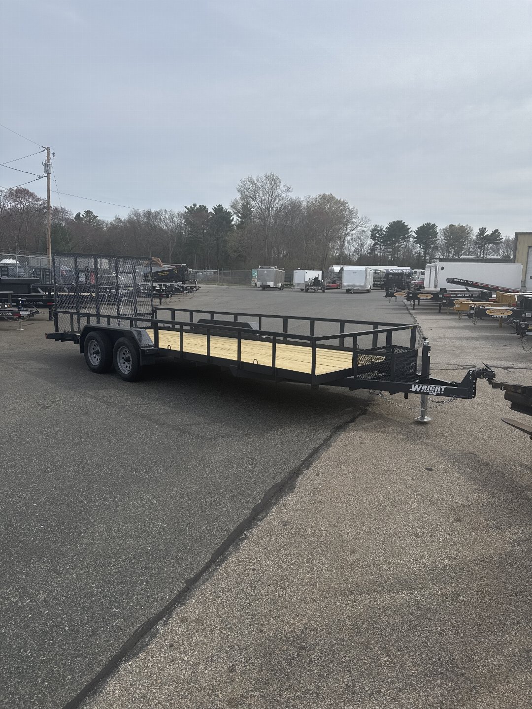 New 2025 Wright 82"X20' Utility Trailer | Seekonk Massachusetts