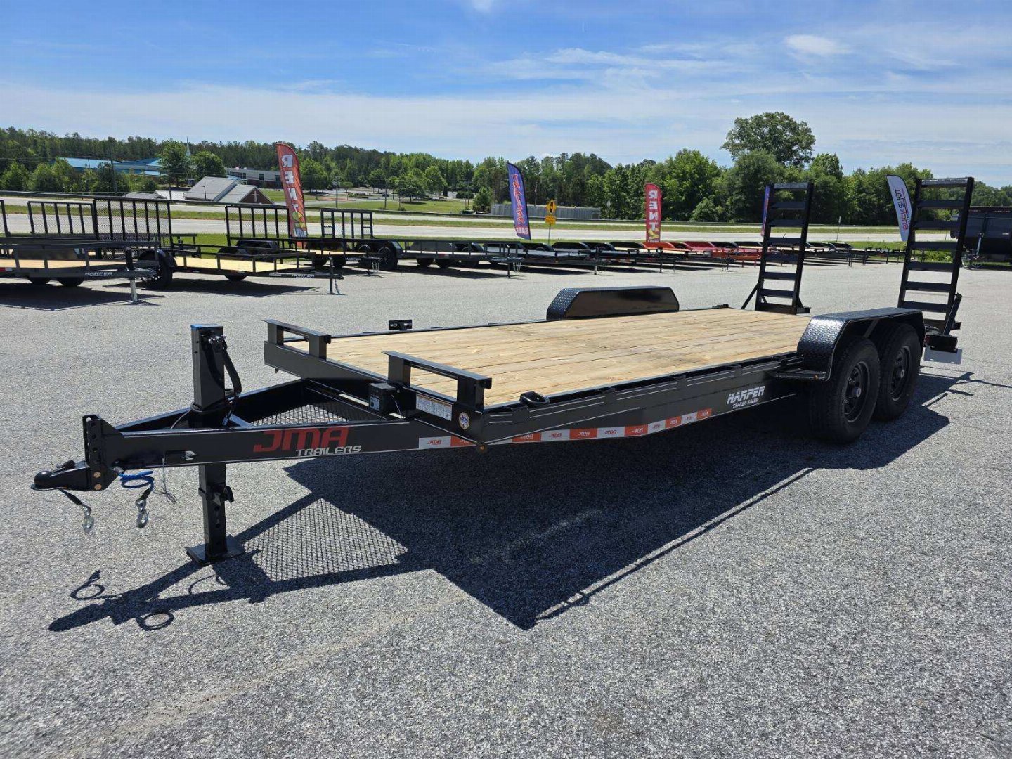 New 2025 82X20 14K EQUIPMENT HAULER WITH CHAIN MESH BOX AND RUB RAIL ...