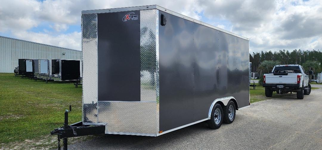 New 2025 Xtreme Cargo Trailers 8.5x16 Tandem Axle Enclosed Cargo Trailer | Douglas Georgia