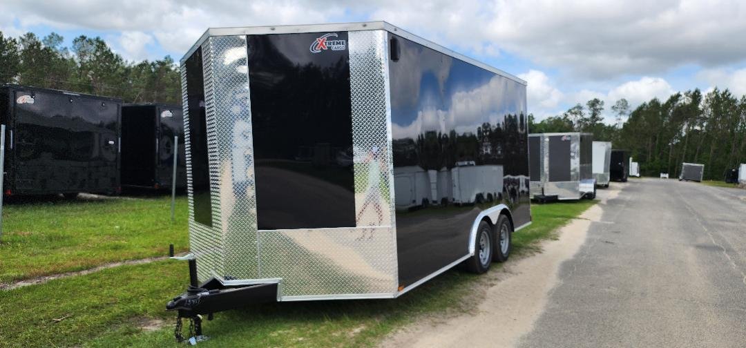New 2025 Xtreme Cargo Trailers 8.5x16(TA2)Tandem Axle Cargo / Enclosed Trailer | Douglas Georgia