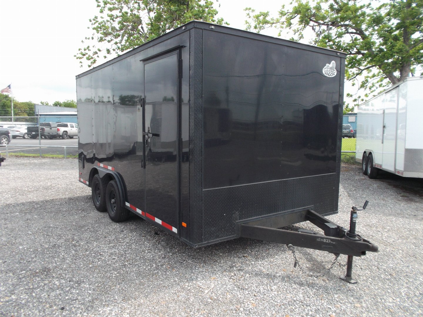 Used 2023 COVERED WAGON TRAILERS 8.5x16 Cargo Trailer / Enclosed ...