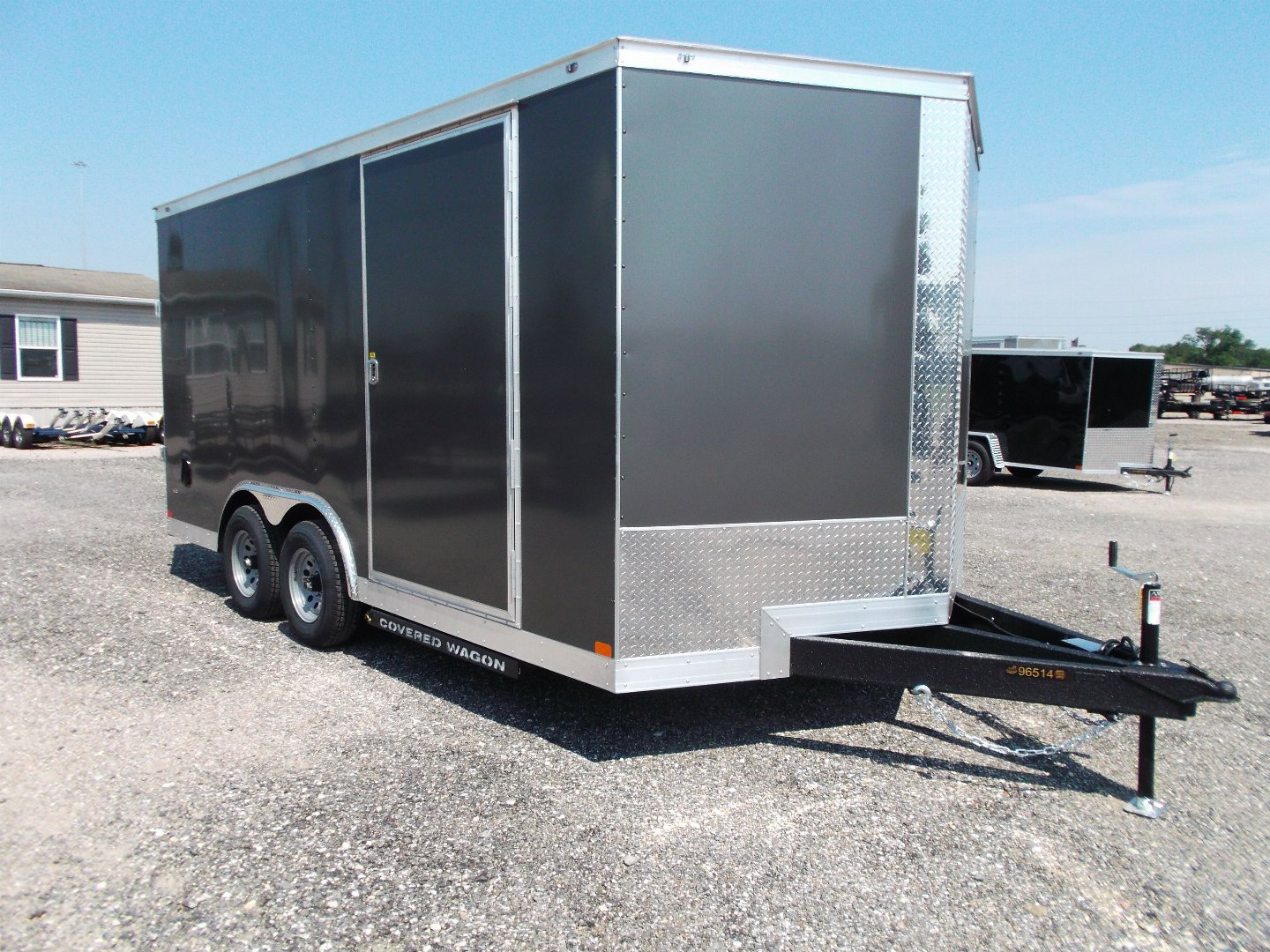 New 2025 COVERED WAGON TRAILERS 8.5x16 Cargo Trailer / Car Hauler ...