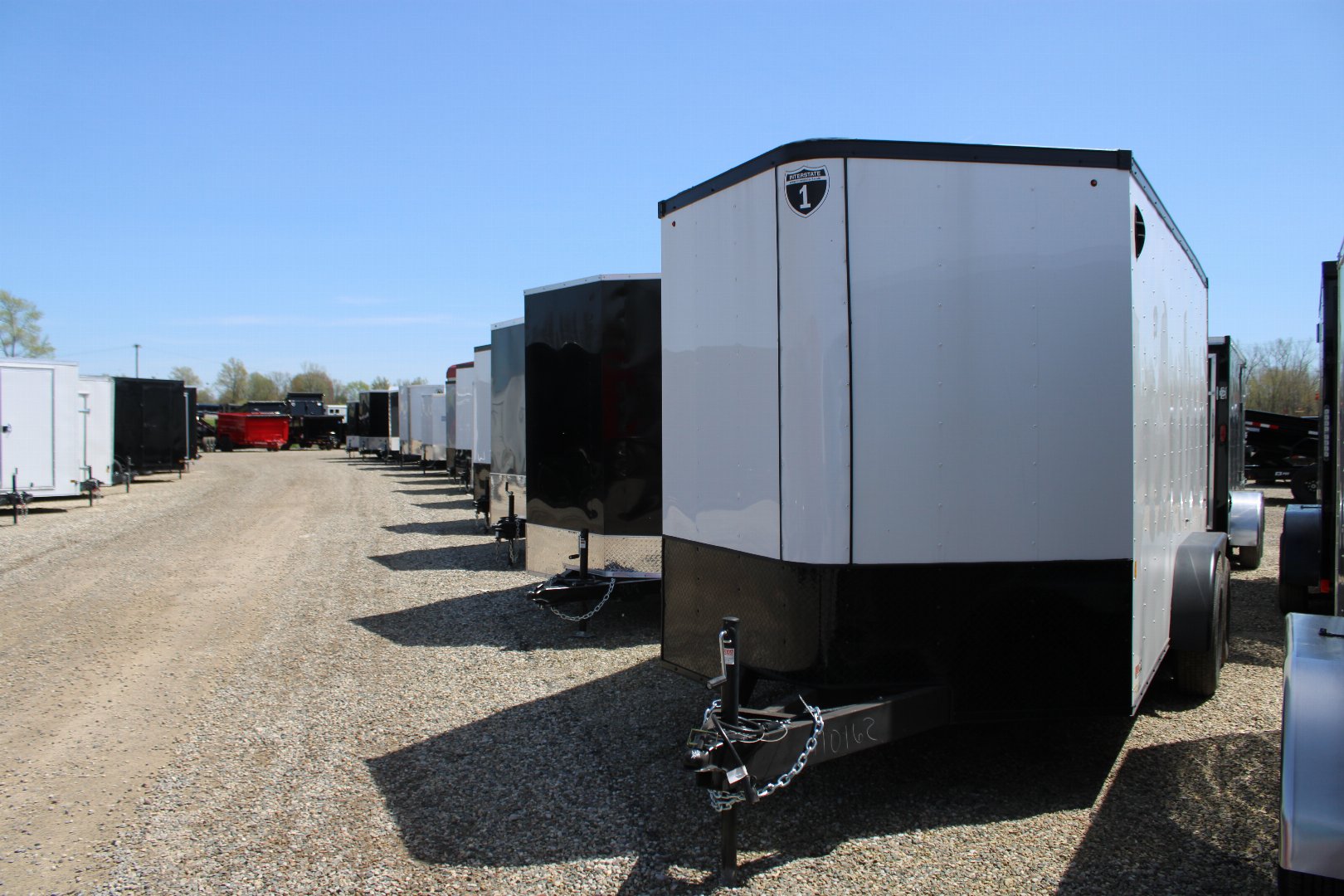 New 2025 Interstate Trailers 7'X14'FT R 10K GVWR ENCLOSED TRAILER WITH ...