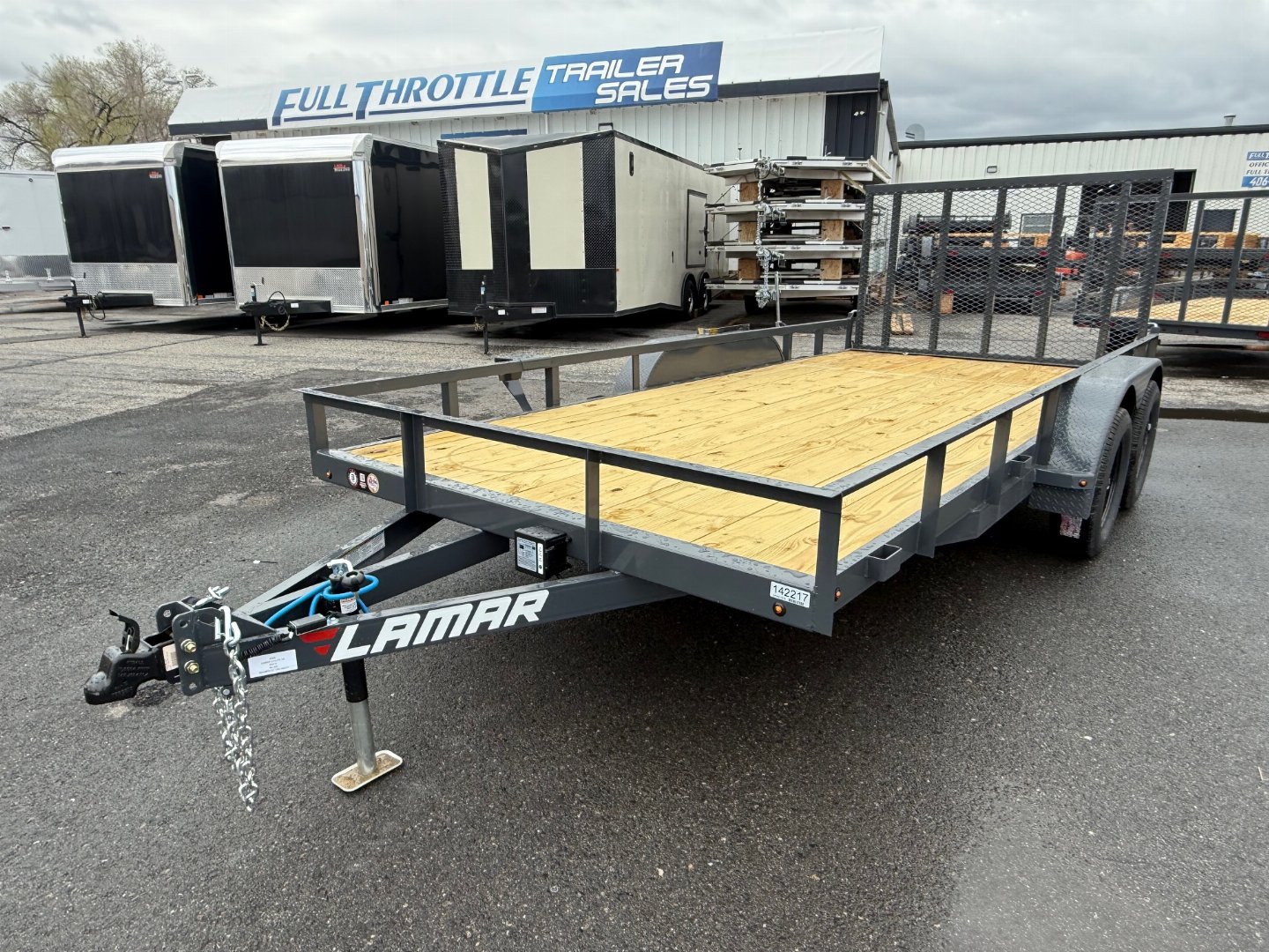 New 2025 Lamar Trailers 83X16 7K Utility Trailer | Billings Montana