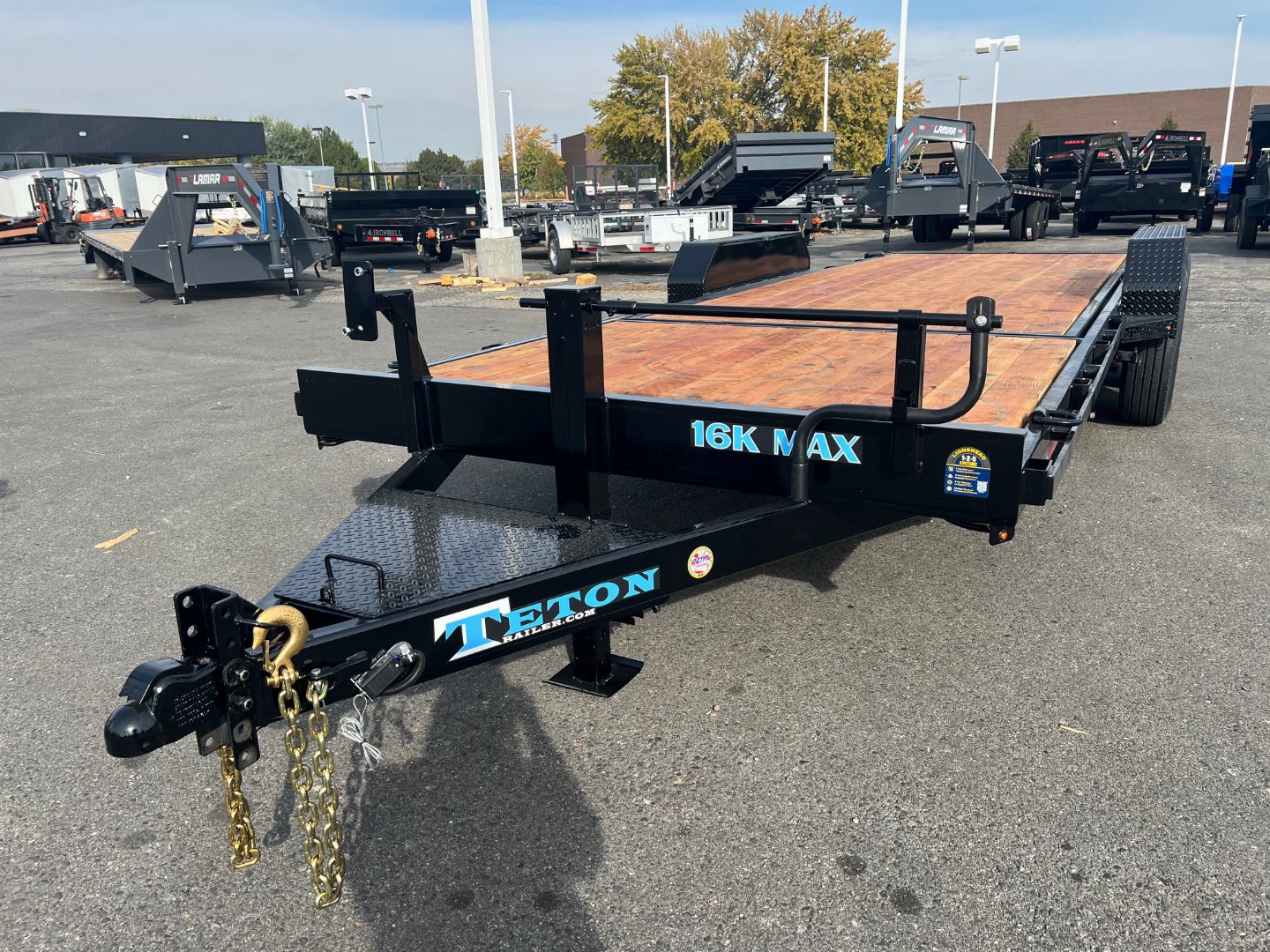 New 2025 Teton Trailer 83X22 TILT 16K Equipment Trailer | Billings Montana