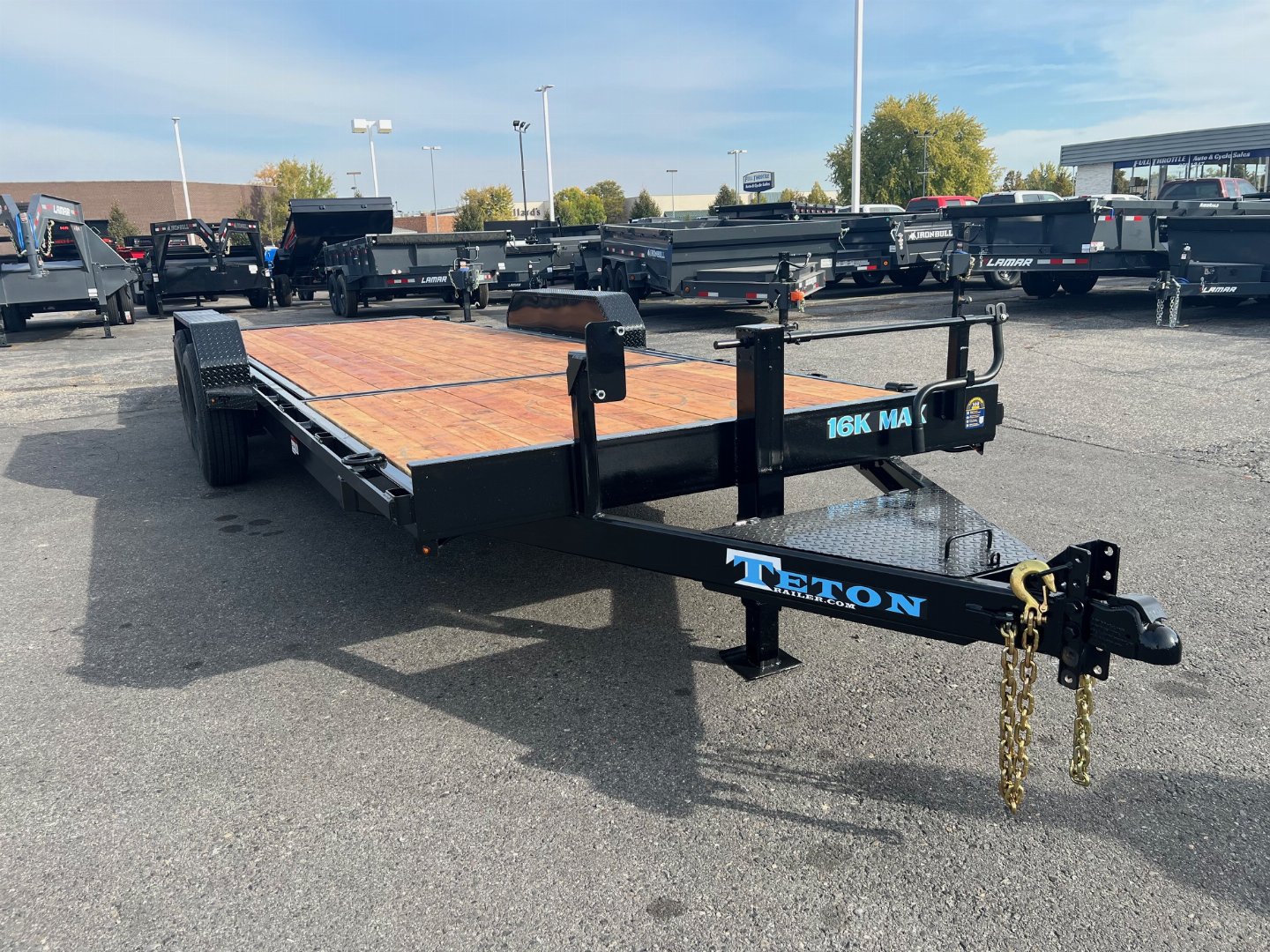New 2025 Teton Trailer 83X22 TILT 16K Equipment Trailer | Billings Montana