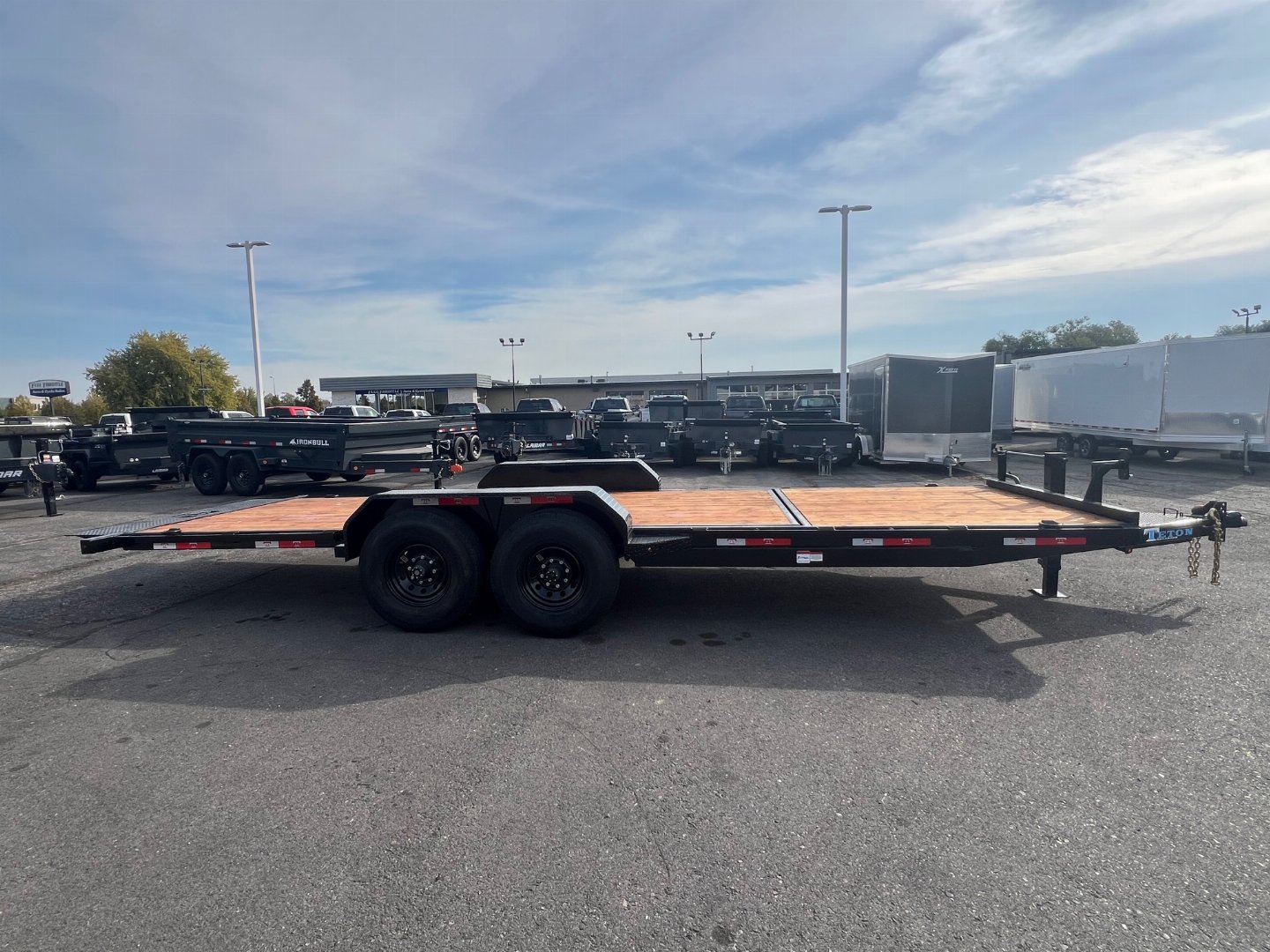 New 2025 Teton Trailer 83X22 TILT 16K Equipment Trailer | Billings Montana