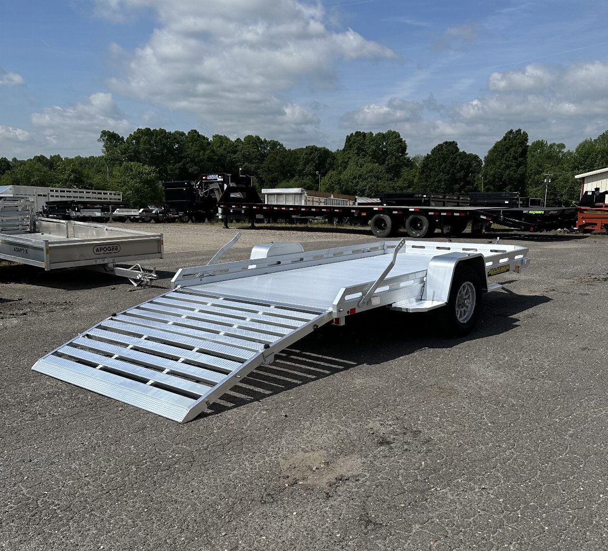 New 2026 Aluma Utility Trailer w/ Bi-fold Tailgate | Harmony North Carolina