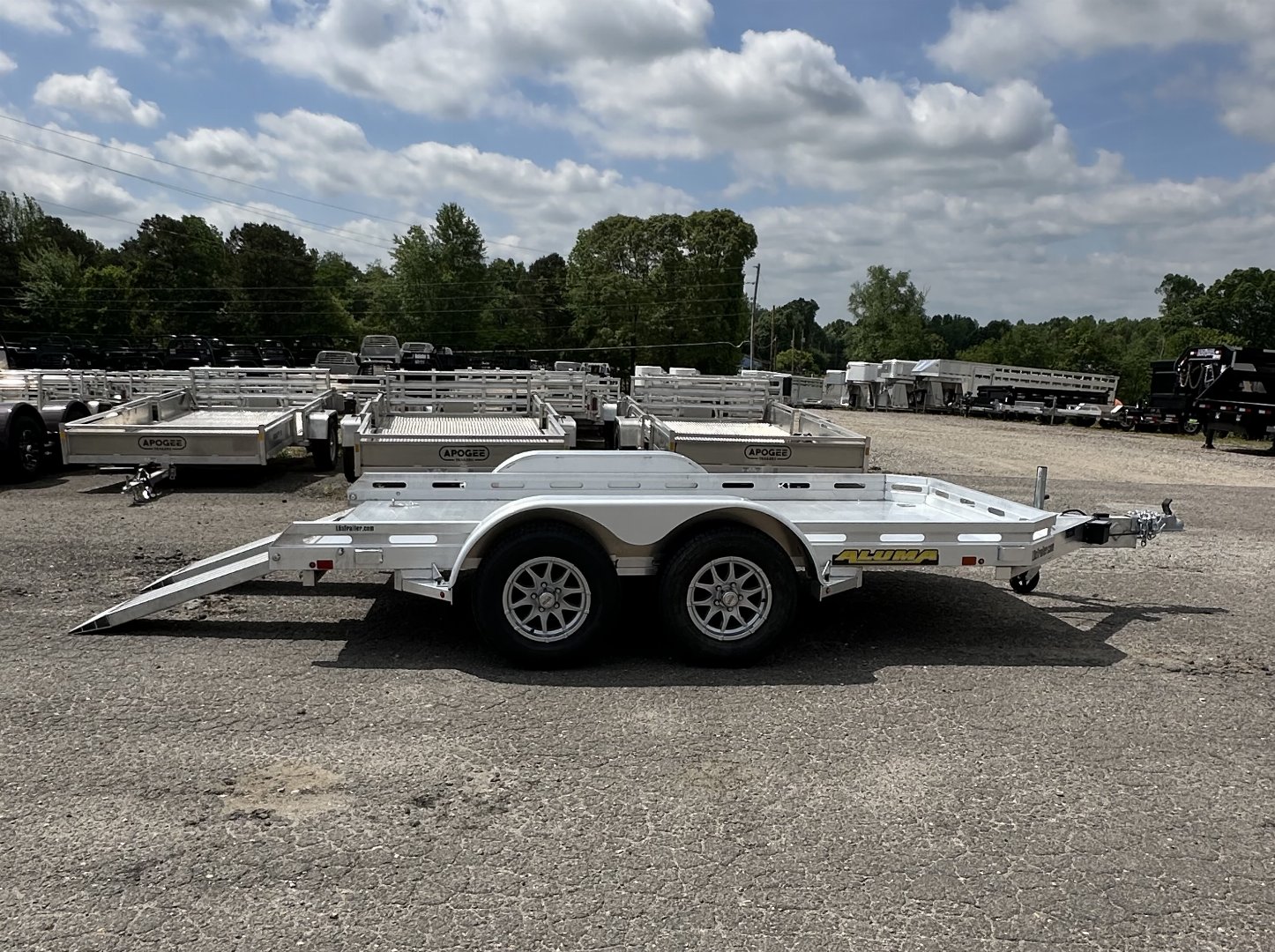 New 2026 Aluma 7812 Utility Trailer | Harmony North Carolina