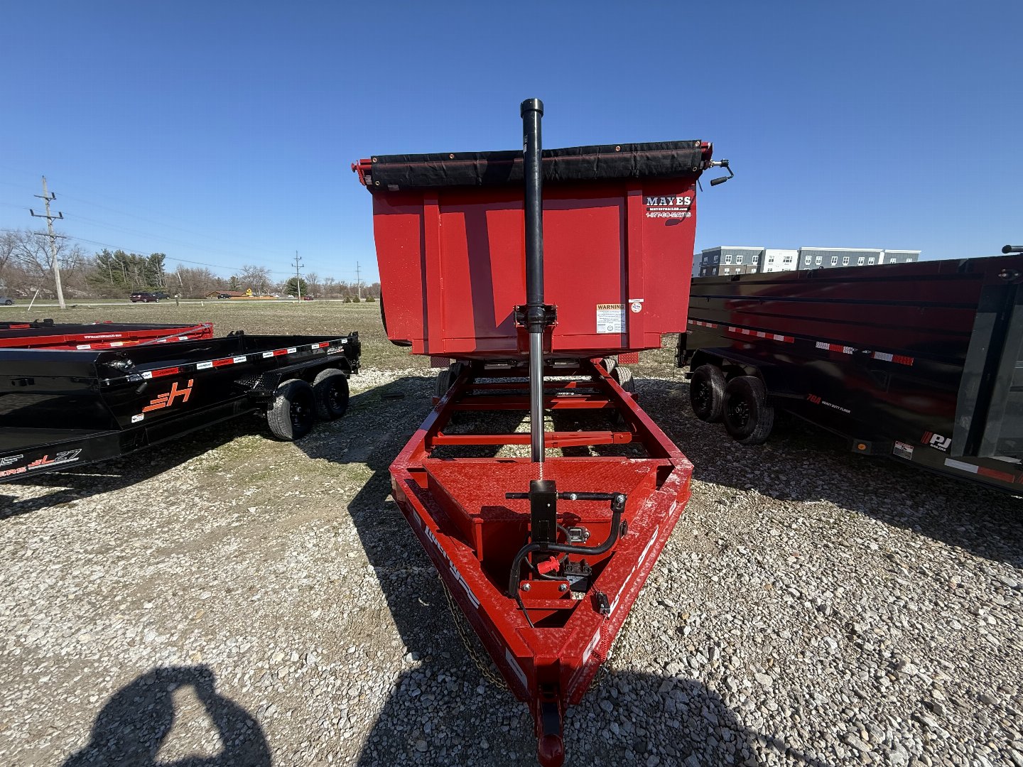 New 2025 LIBERTY LD14K83X16B8TSFT Dump Trailer 83X16 TA TELESCOPIC (GVW ...