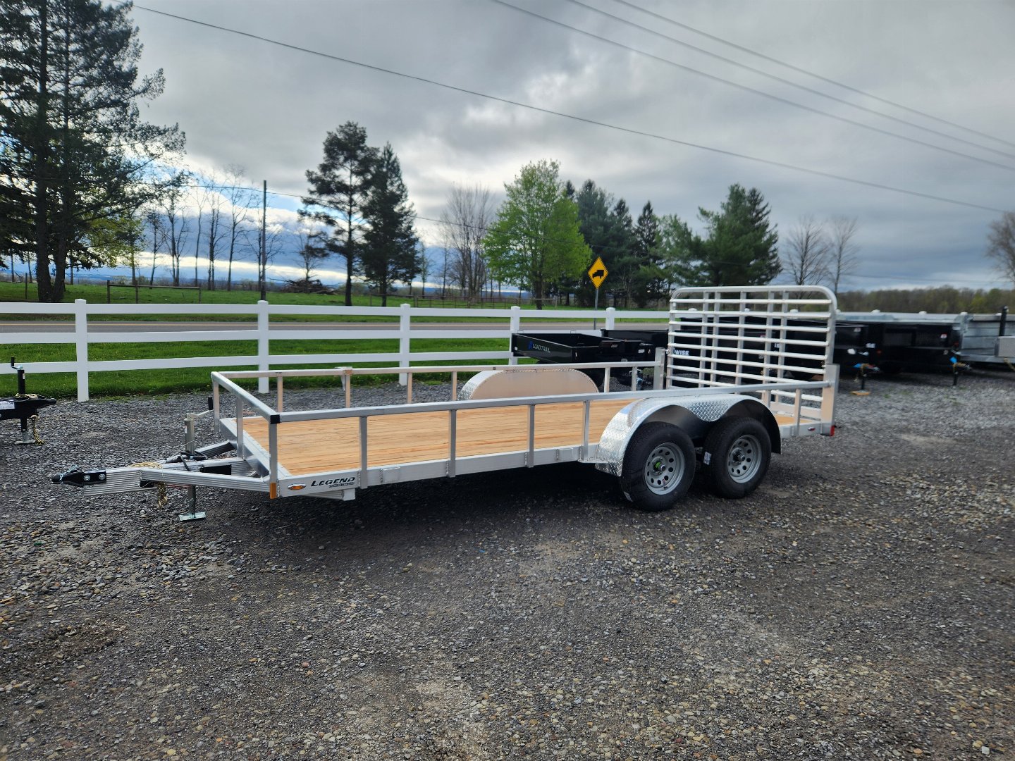 New 2026 LEGEND TRAILERS 7X16ODTA35 Utility Trailer | Penn Yan New York