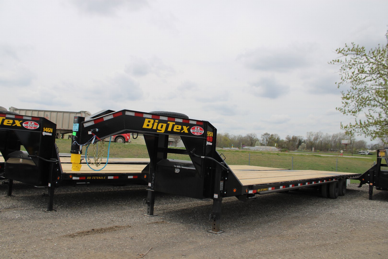 New 2025 Big Tex Trailers 40'FT SR 23.8K GVWR GOOSENECK EQUIPMENT ...
