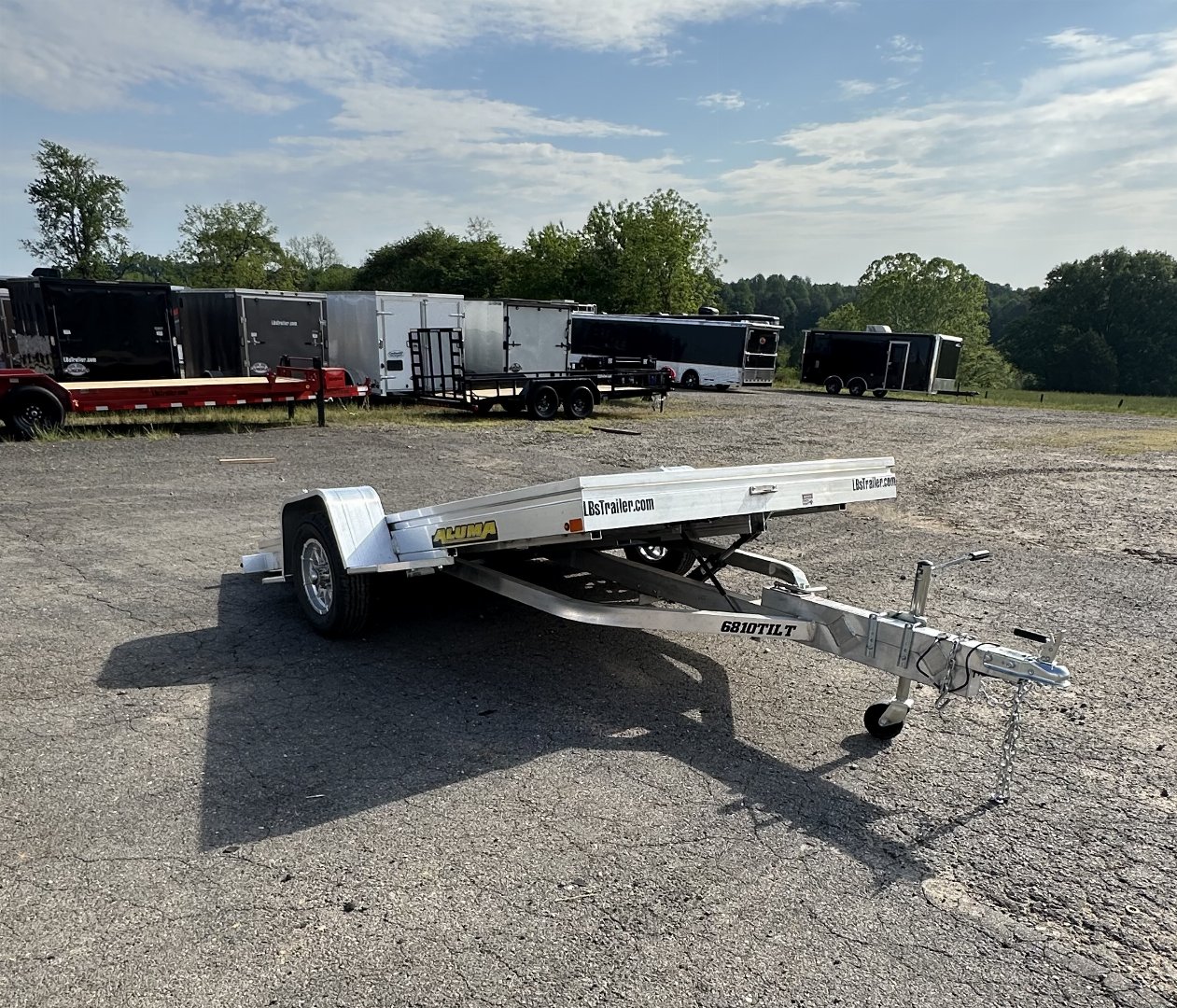 New 2026 Aluma 6810 TILT-S Utility Trailer | Harmony North Carolina