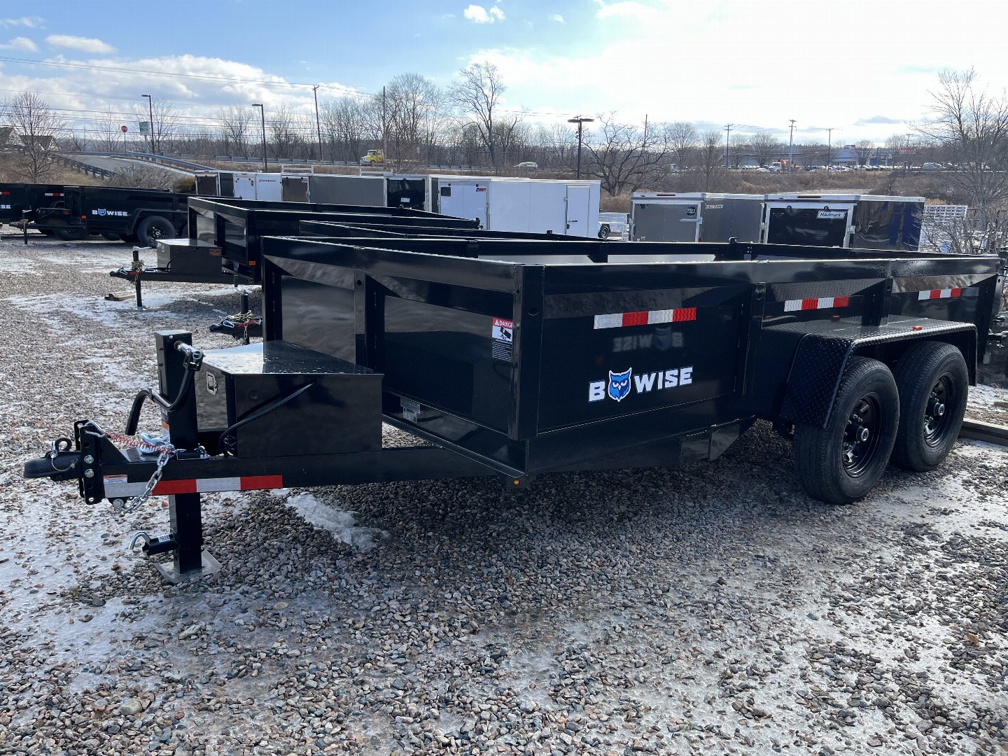 New 2026 BWISE DT714LP-LE-14 Dump Trailer Dump Trailer | Washington New ...