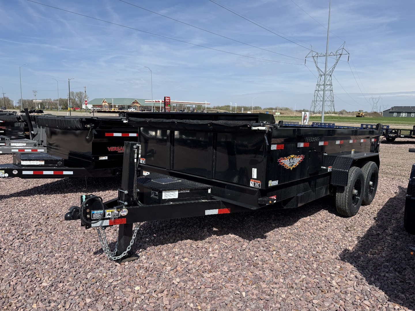 New 2025 H&H Trailers DBW14 14K Dump Trailer | Harrisburg South Dakota