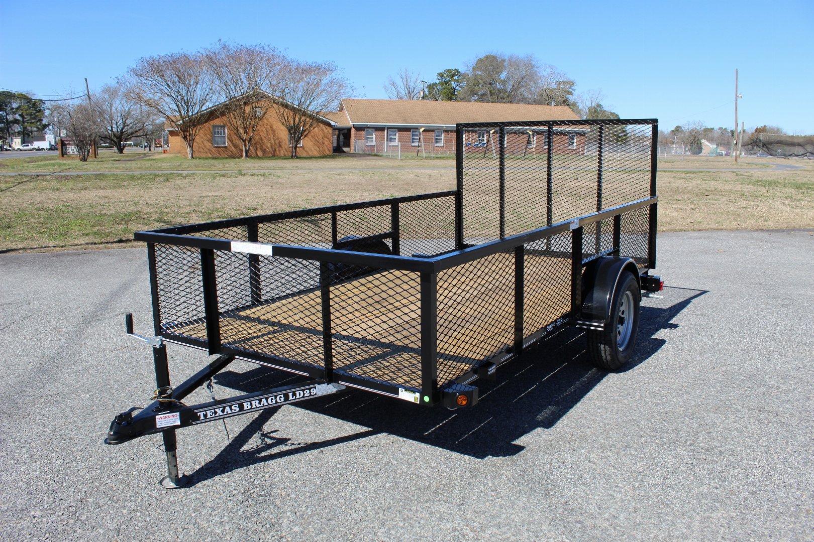 New 2025 TEXAS BRAGG TRAILERS 6x12LD w/ Gate Utility Trailer ...