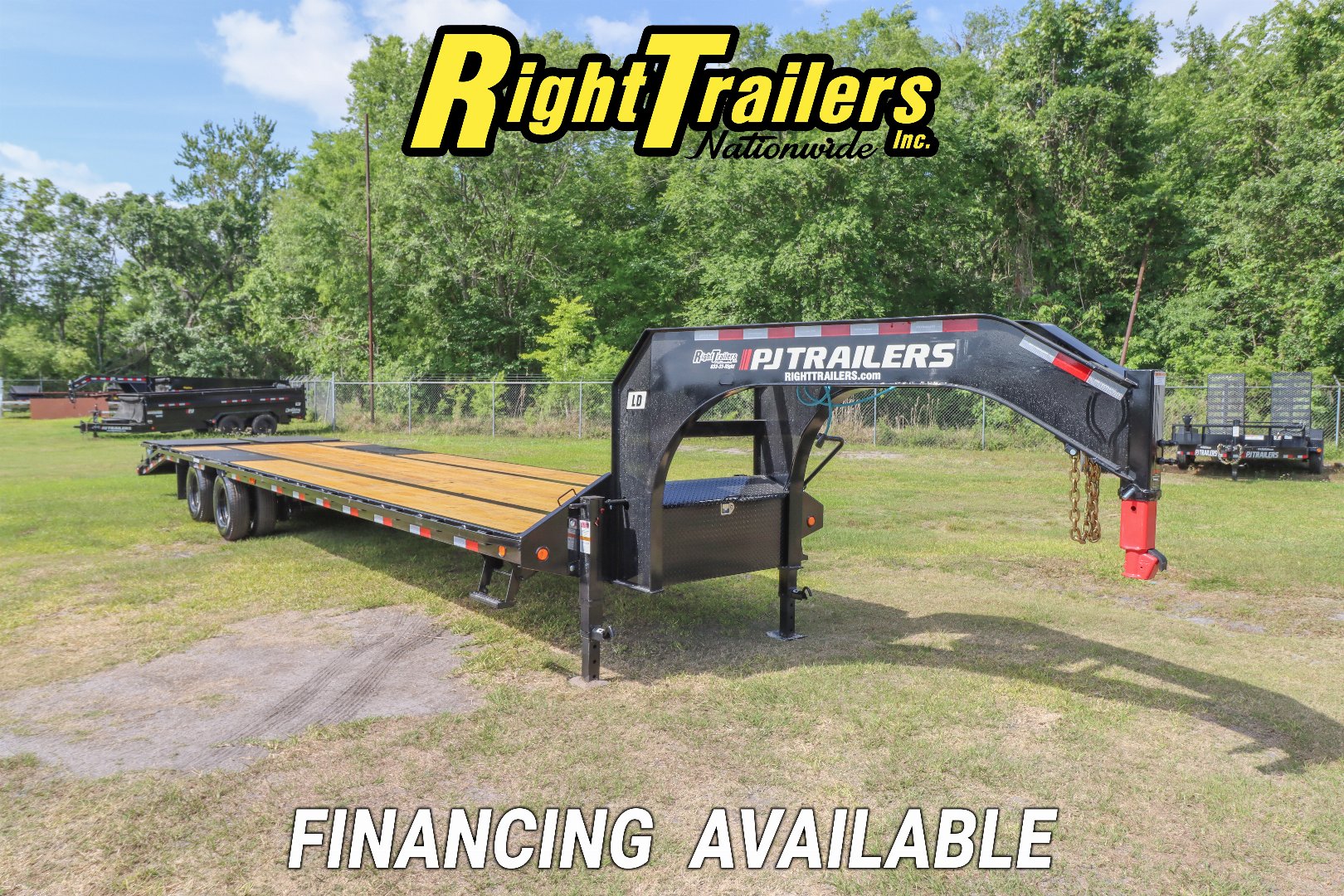 New 2025 8.5x35 PJ Gooseneck Equipment Trailer | Lakeland Florida