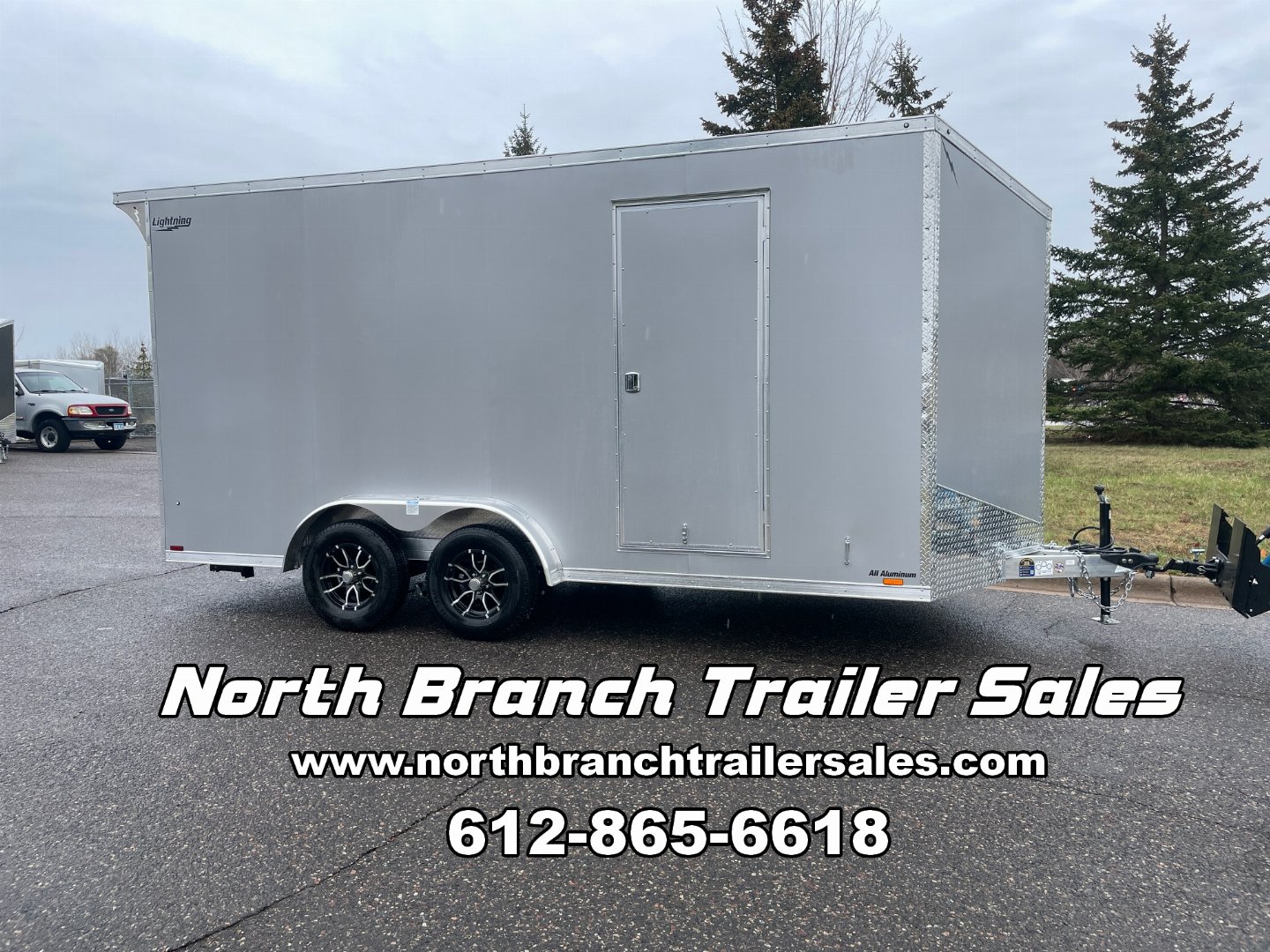 New 2025 Lightning Trailers LTF716TA2 7.5 Cargo / Enclosed Trailer ...