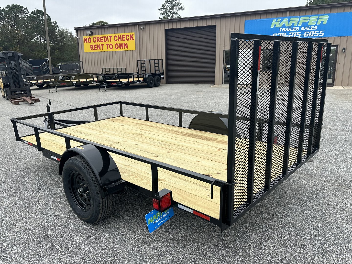 New 2025 6.5X12 SINGLE AXLE UTILITY TRAILER | Carrollton Georgia