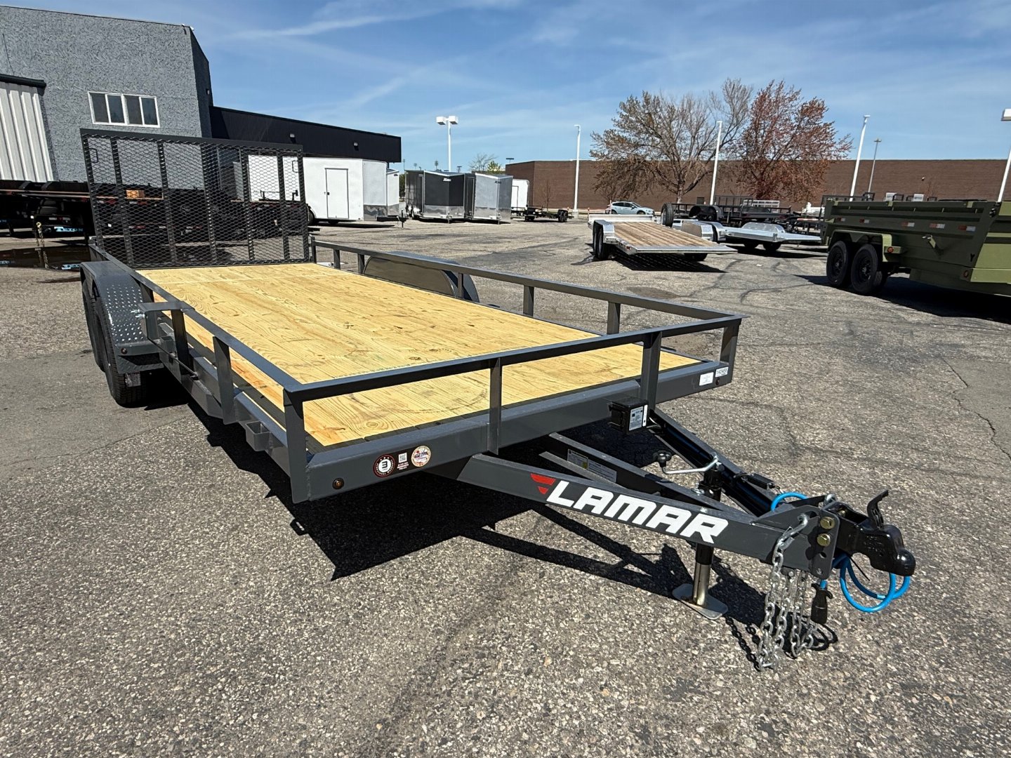 New 2025 Lamar Trailers 83X18 UTILITY 7K Utility Trailer | Billings Montana