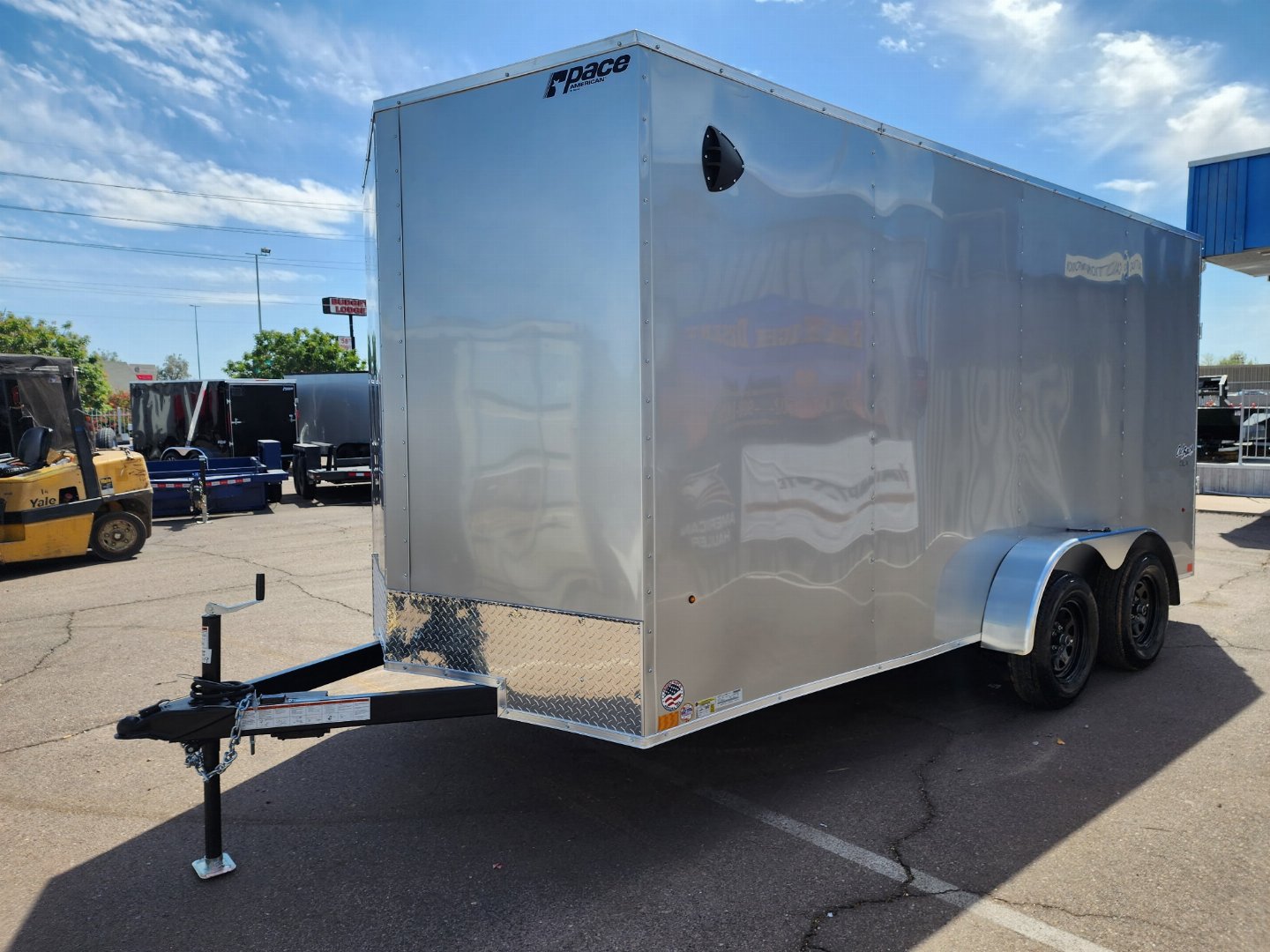 New 2025 Pace American - 7x16 Enclosed Cargo Trailer- 12" Extended ...
