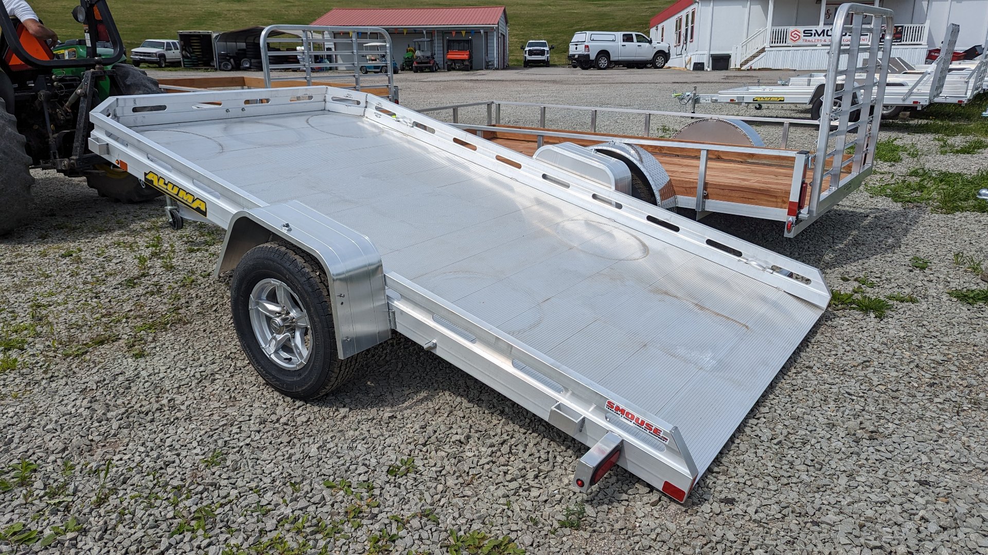 New 2026 Aluma 6'5" x 12 HD Aluminum Tilt Trailer | Mount Pleasant ...