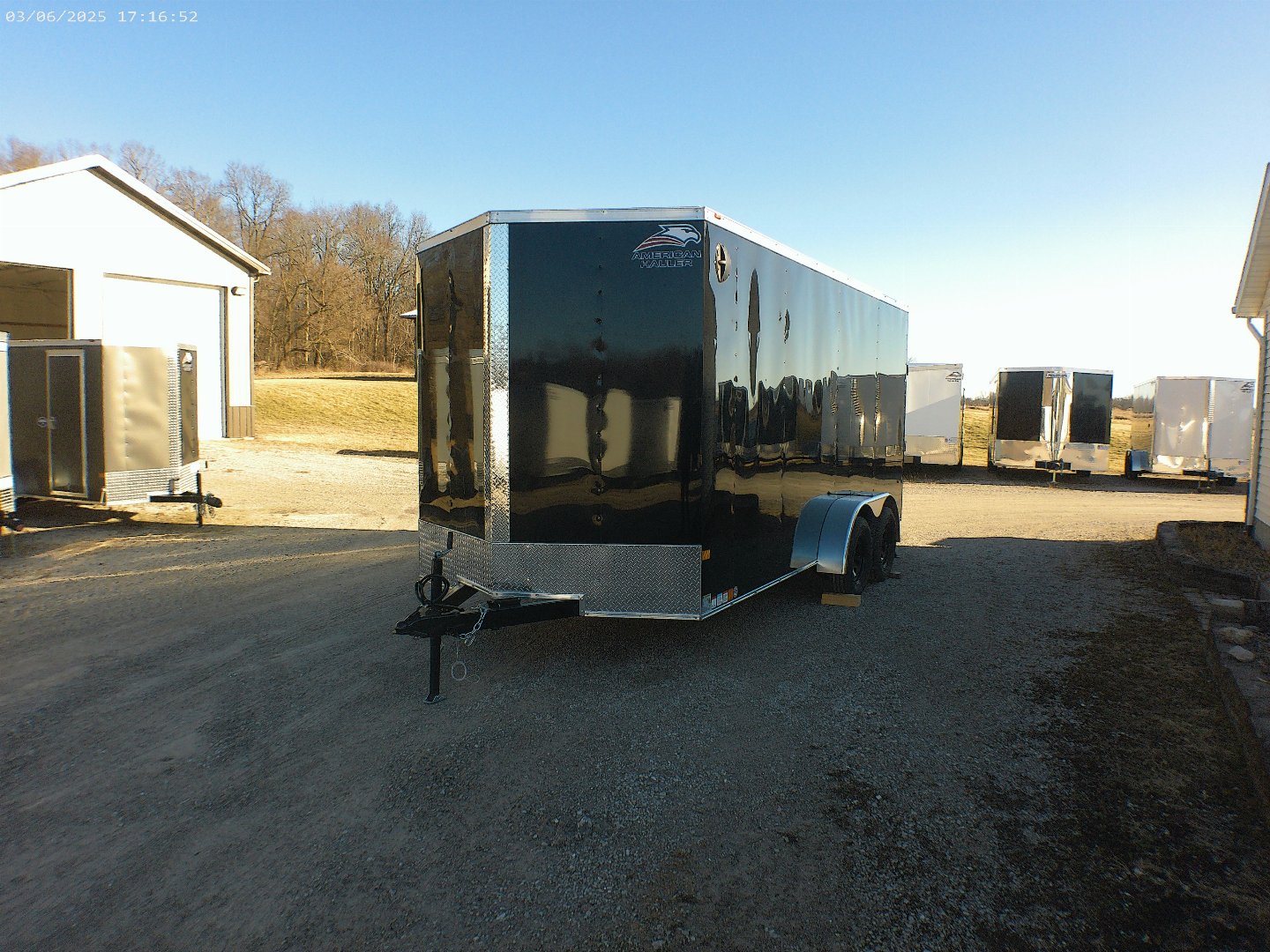 New 2025 American Hauler Arrow 7x16 Deluxe Cargo / Enclosed Trailer ...