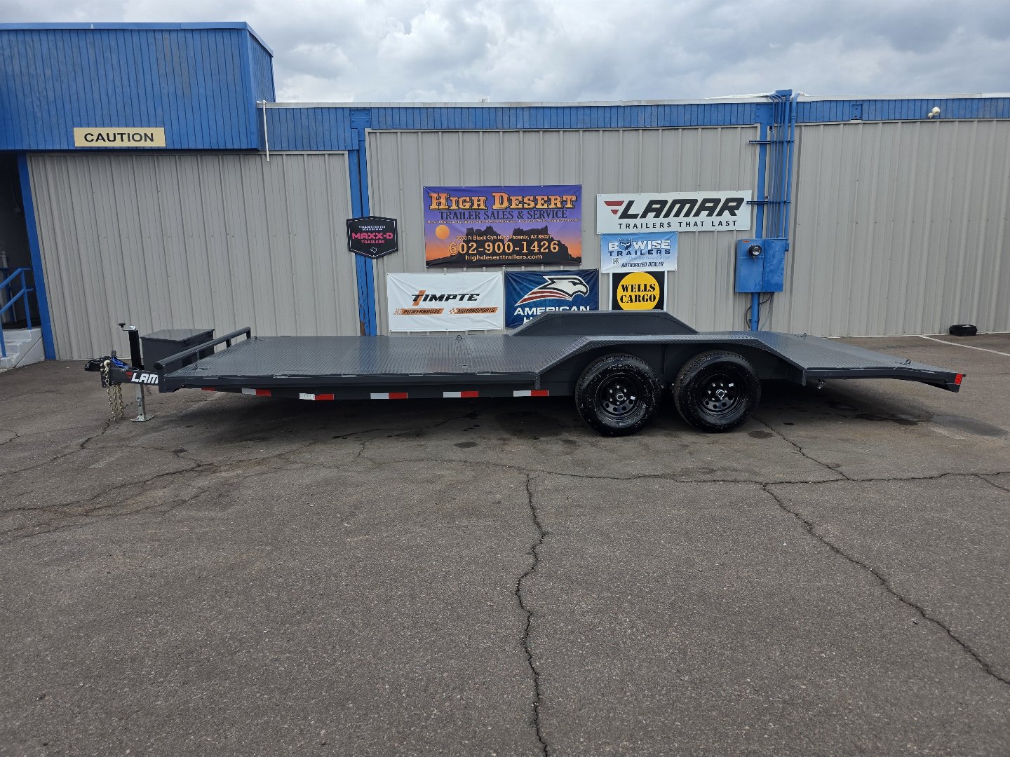 New 2025 Lamar Trailers Open Car Hauler- 22' Steel Deck - 10K GVWR ...