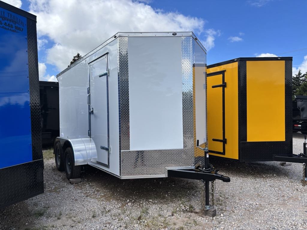 New 2025 FGT 6x12 Tandem Axle Cargo / Enclosed Trailer - SCREWLESS ...