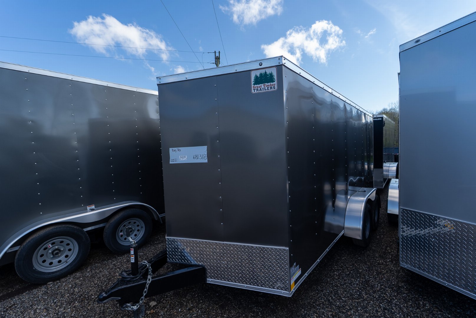 New 2025 RC Trailers RGT 7X14 Cargo / Enclosed Trailer | Whitmore Lake ...