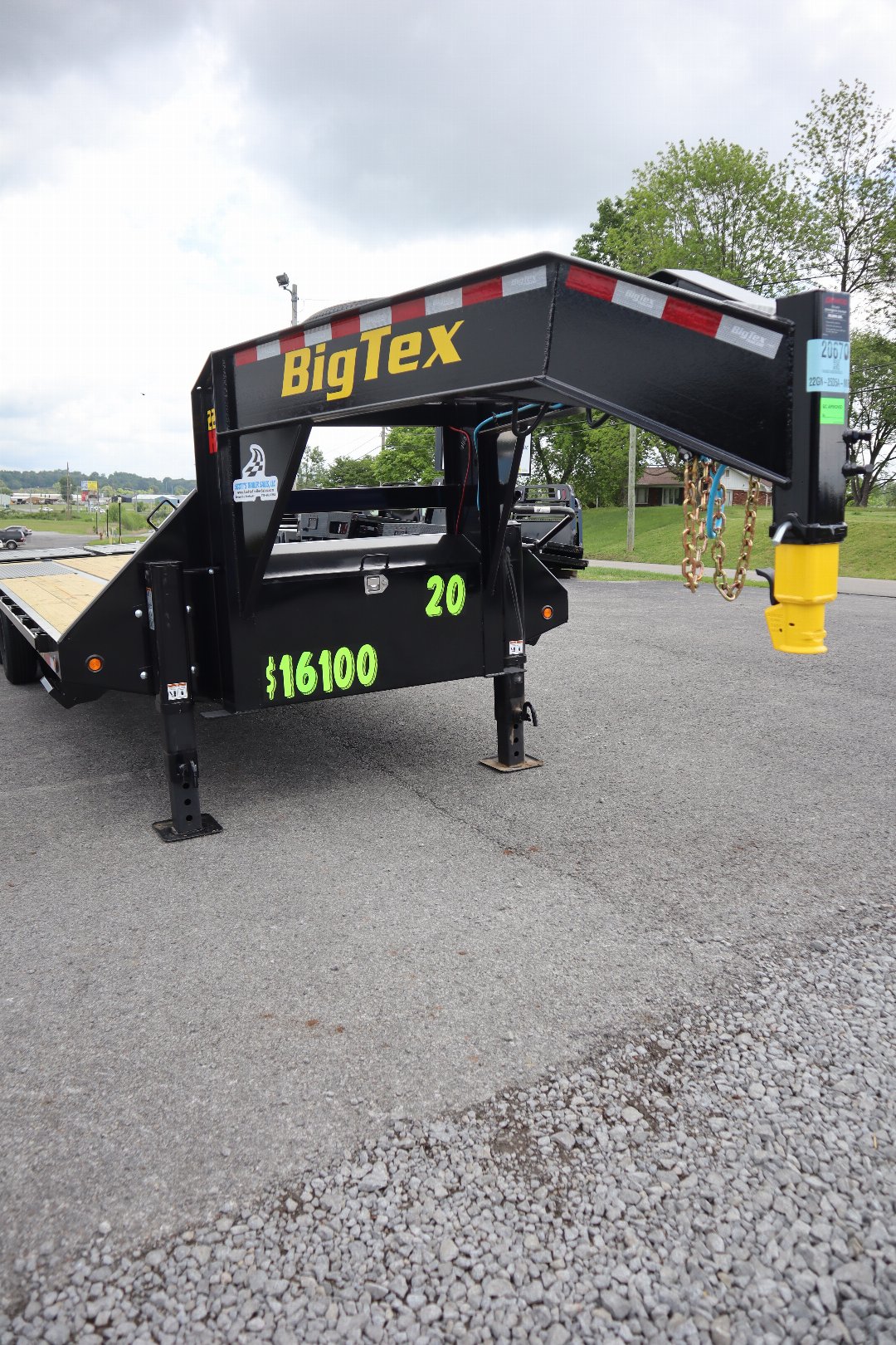New 2026 Big Tex Trailers 22GN 20+5 Flatbed Trailer | Greenville Kentucky