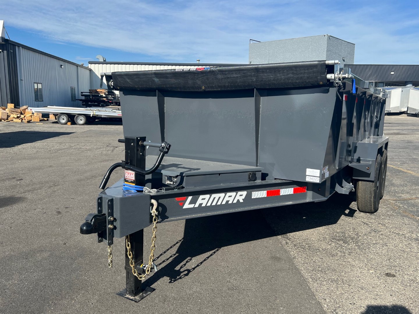 New 2025 Lamar Trailers 83X14 Dump Trailer | Billings Montana
