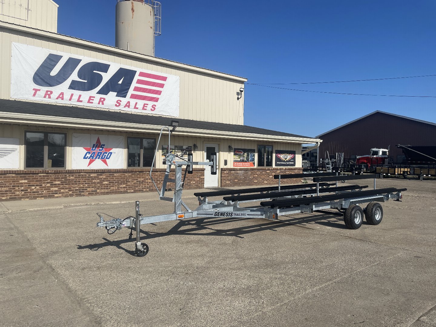 New 2025 Genesis Trailers 20ft Bunk Style Boat Trailer | Wayland Michigan