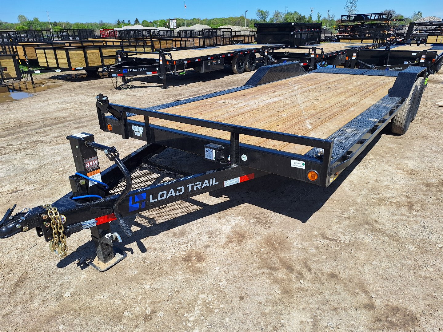 New 2025 Load Trail 102x22 Equipment Trailer W/ Max Ramps | New Boston ...