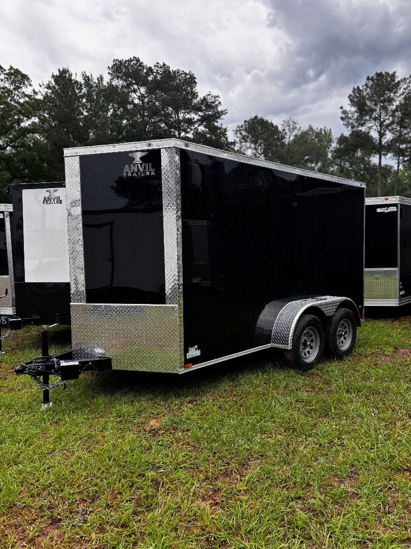 New 2025 6X12 TA -CHROME TRIM -.080 POLYCORE-BARLOCK ON SIDE-THERMA ...