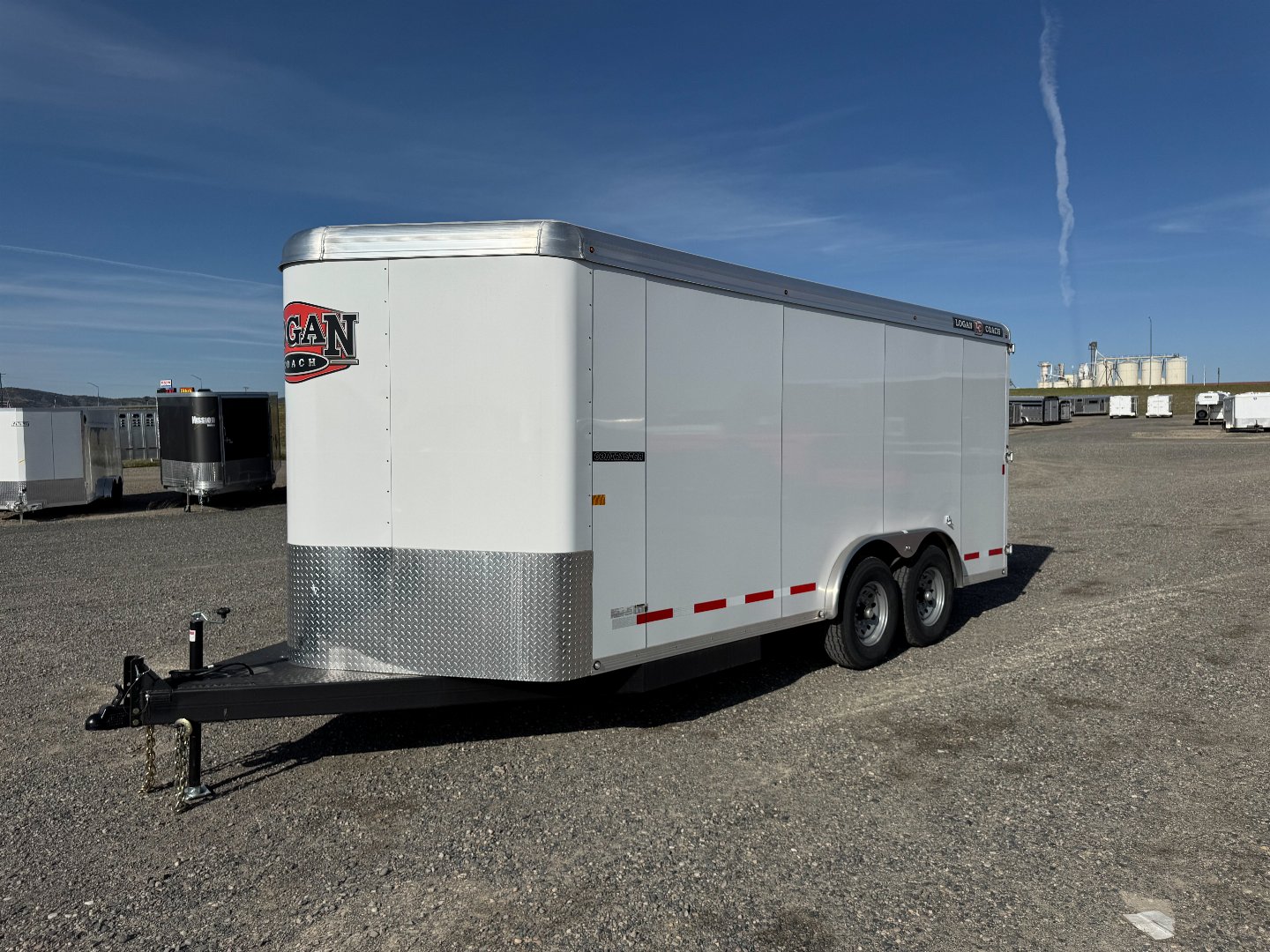New 2025 LOGAN COACH 16' Contractor Cargo / Enclosed Trailer | Three ...