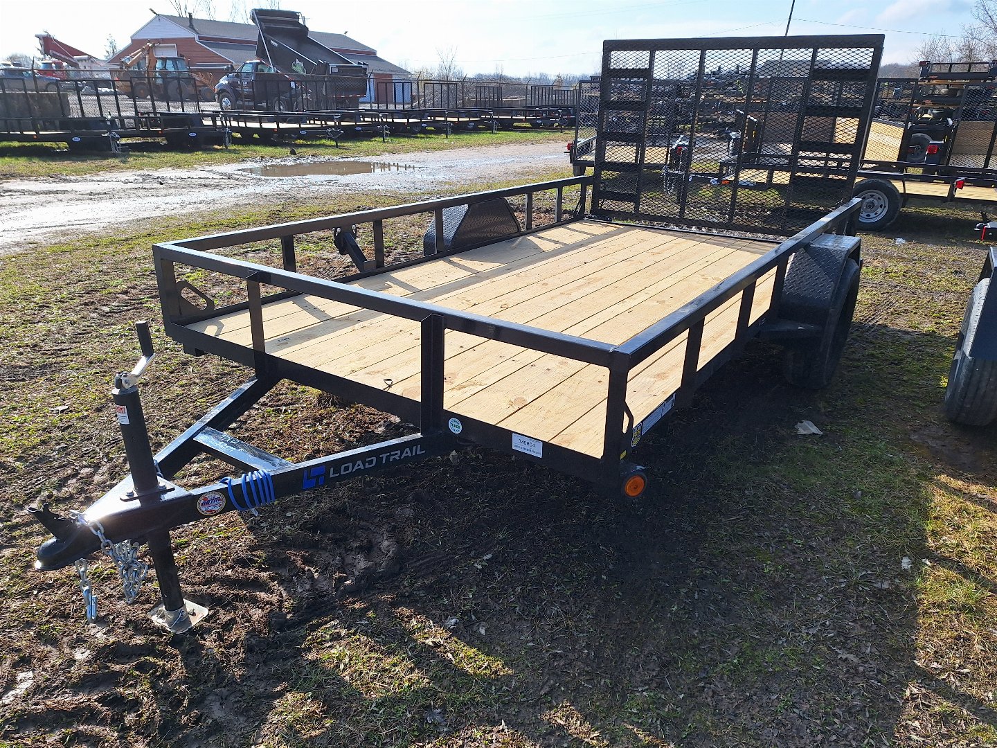 New 2025 Load Trail 77x12 Single Axle Landscape Trailer | Lake Odessa ...