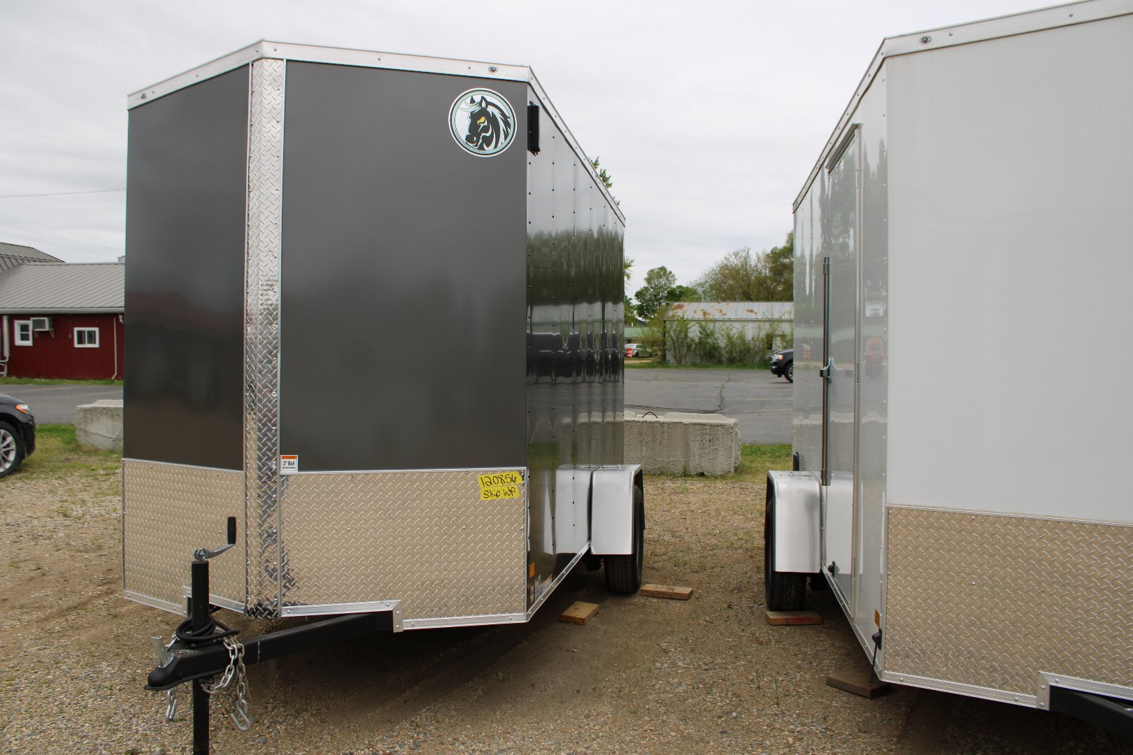 New 2025 Darkhorse Cargo 6' X 12' RD ENCLOSED TRAILER WITH 7' INTERIOR ...
