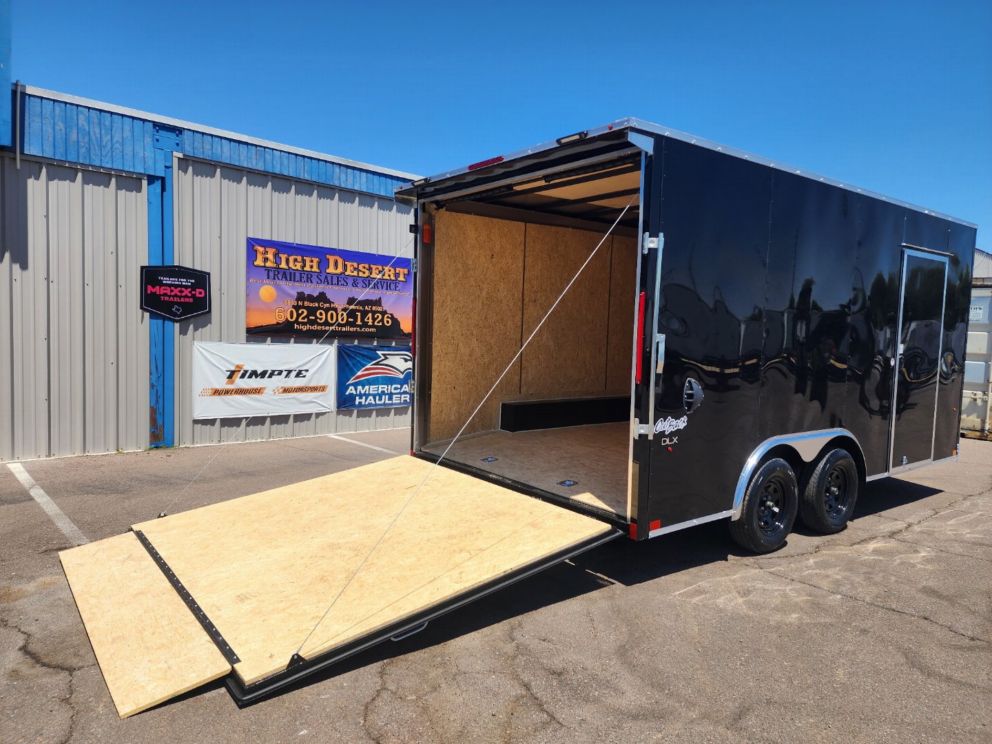 New 2025 Pace American - 8.5x16 Enclosed Cargo Trailer-Rear Ramp ...