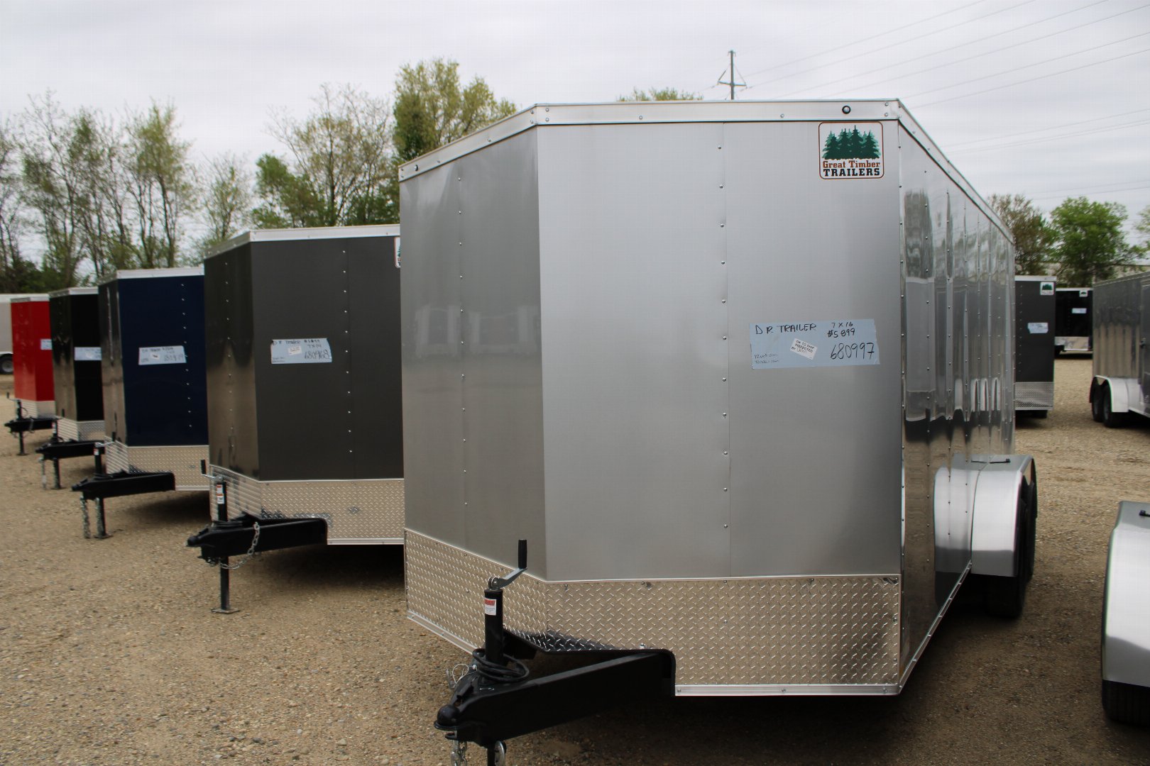 New 2025 RC Trailers 7' X 16' RD ENCLOSED TRAILER 5578 Cargo / Enclosed Trailer | White Pigeon ...