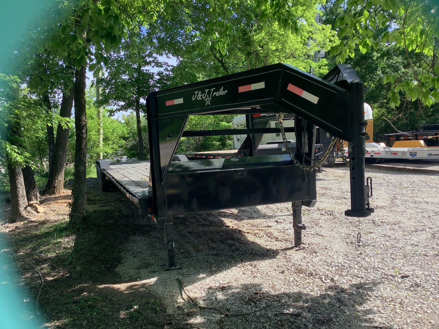 Used 2021 J&J Trailers 40' Gooseneck Equipment Trailer | Fayetteville ...