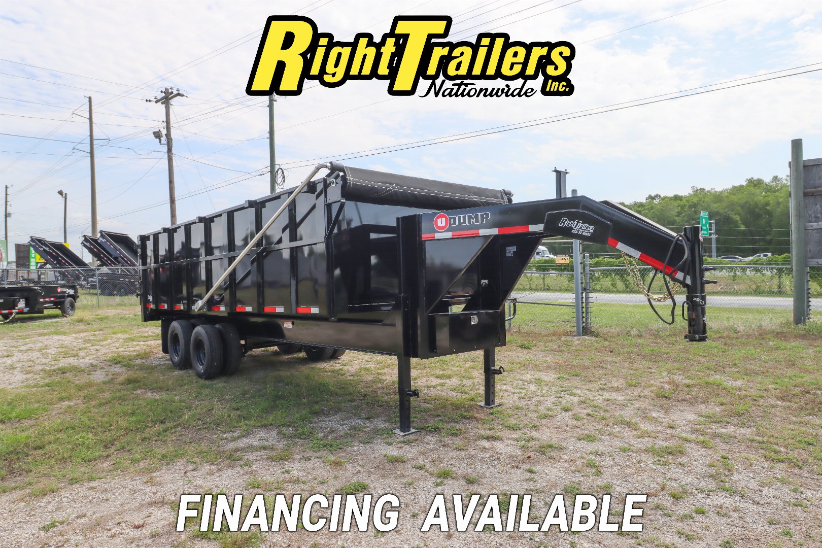 New 2025 8X20 U-Dump Dump Trailer | Ocala Florida